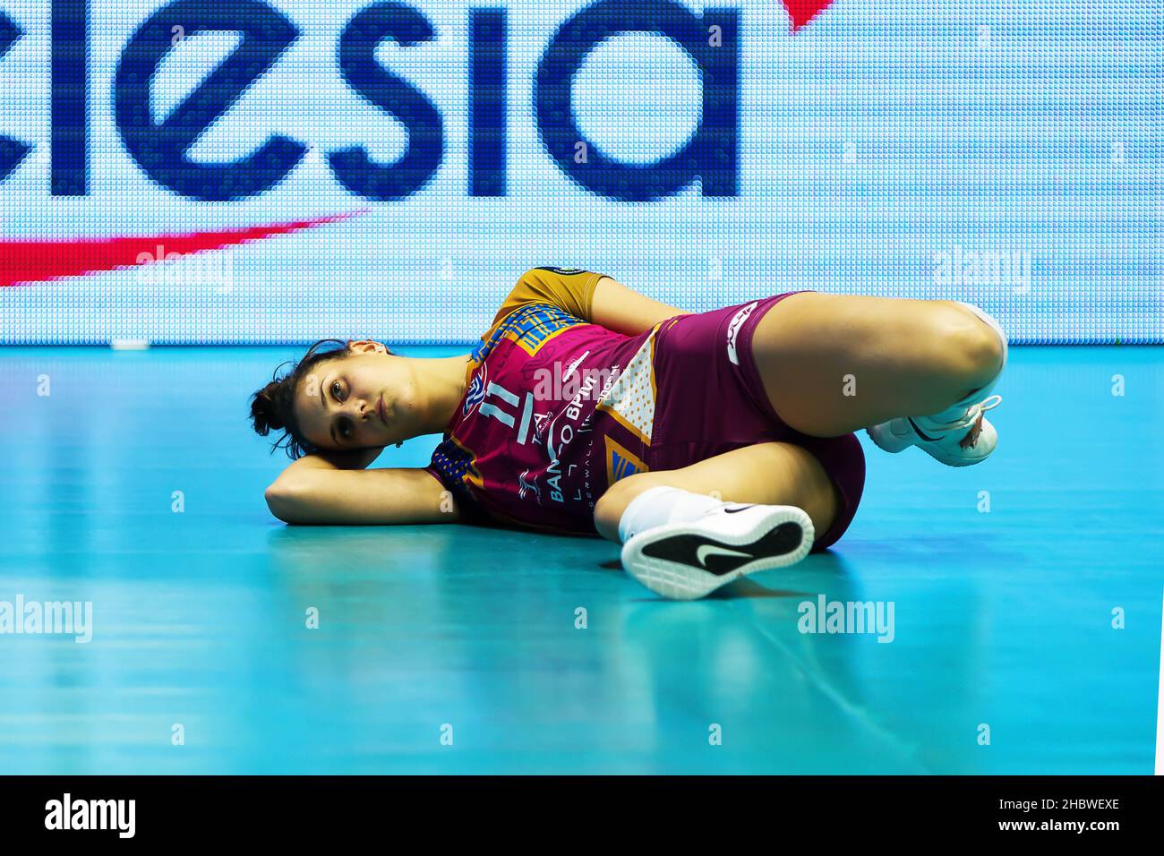 Monza, Italy. 21st Dec, 2021. ANNA DANESI (Vero Volley Monza) during ...