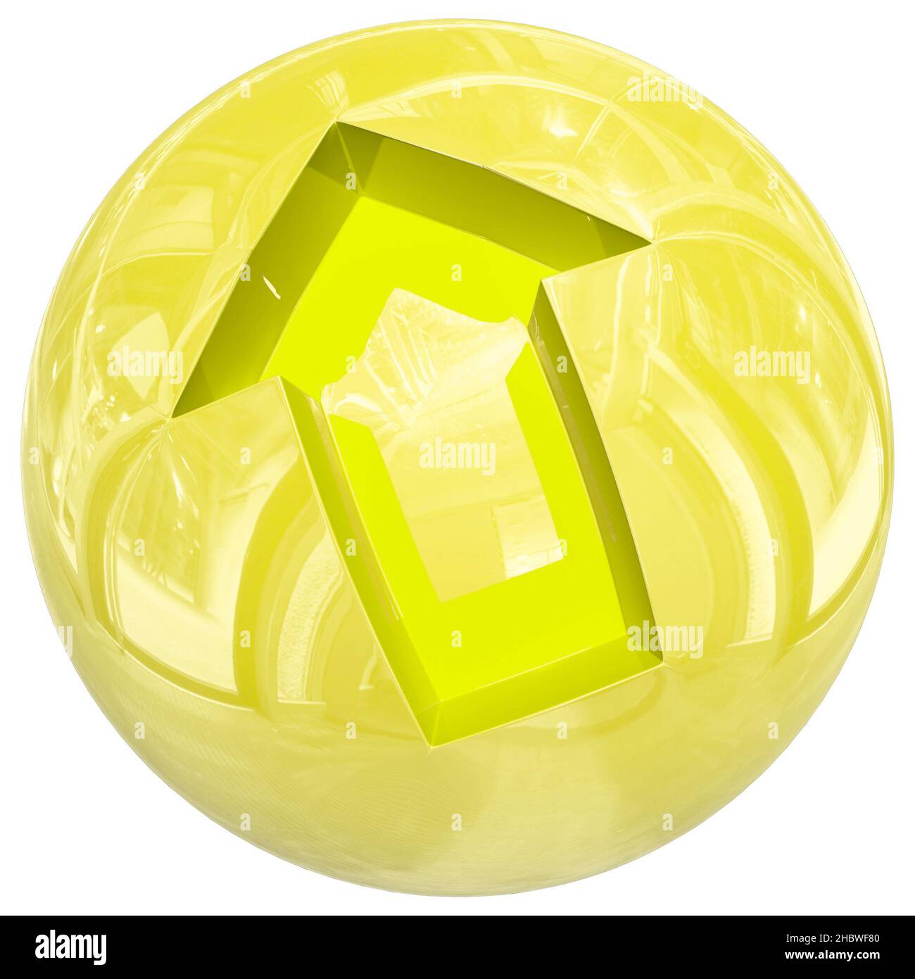 Sphere with arrow - upload button 3d isolated - 3d rendering Stock ...