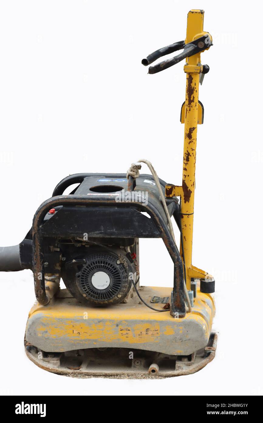 Mechanical compactor machine hi-res stock photography and images - Alamy