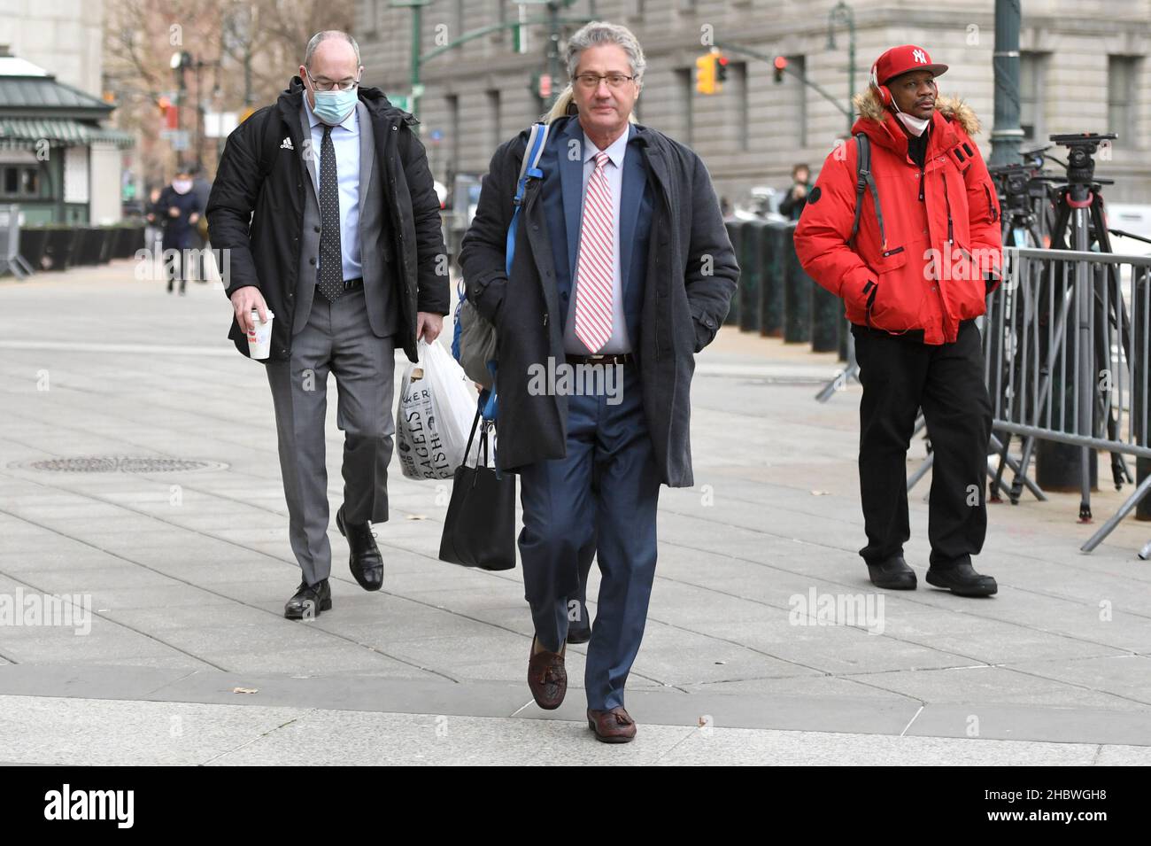 New York, NY, December 21, 2021. Defense attorney Jeffrey Pagliuca ...