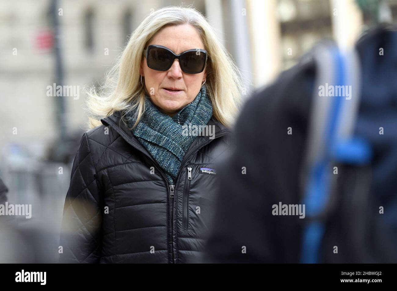 New York, NY, December 21, 2021. Defense attorney Laura Menninger ...