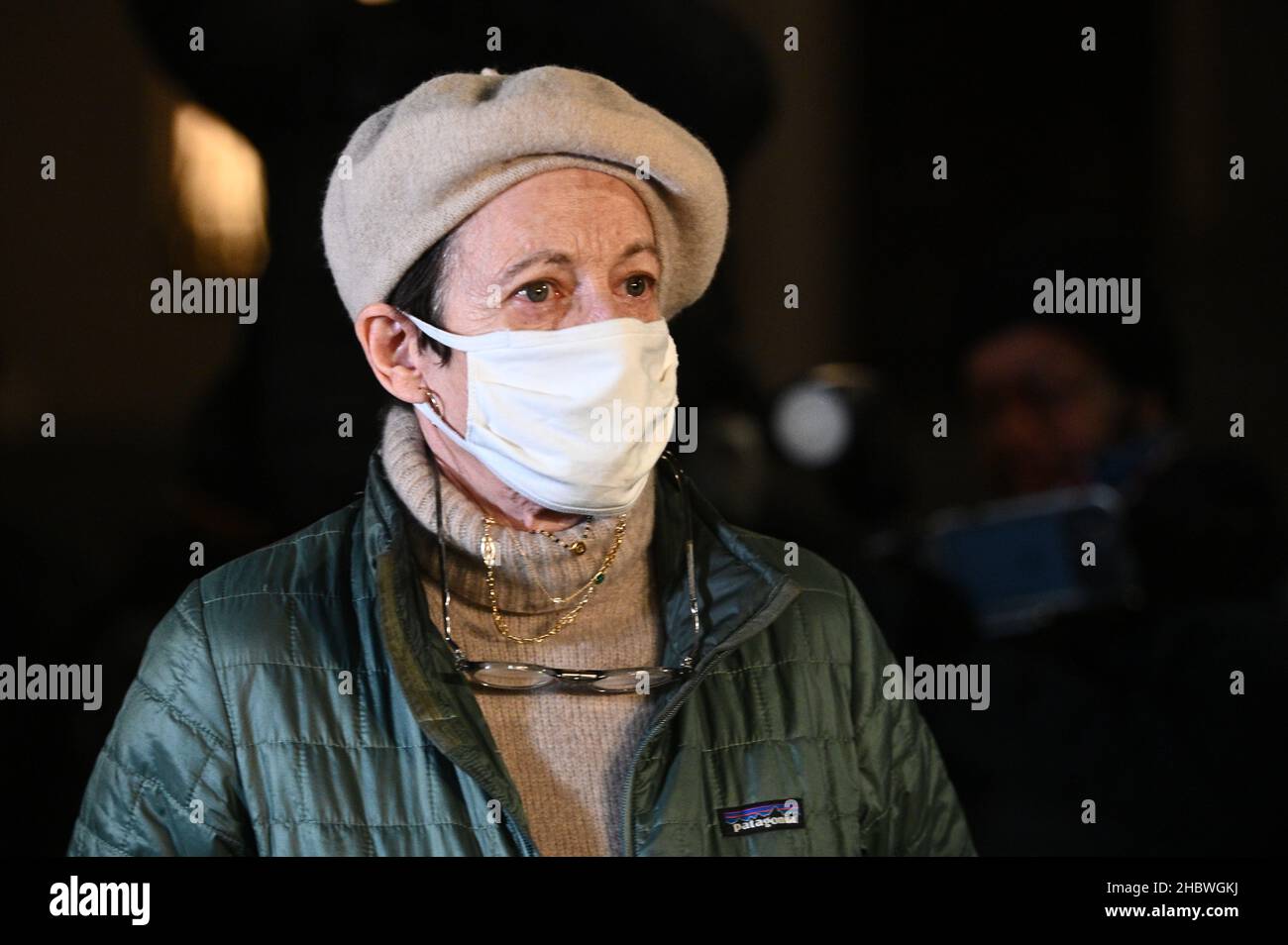 Isabel Maxwell leaves the federal courthouse in the Southern District ...