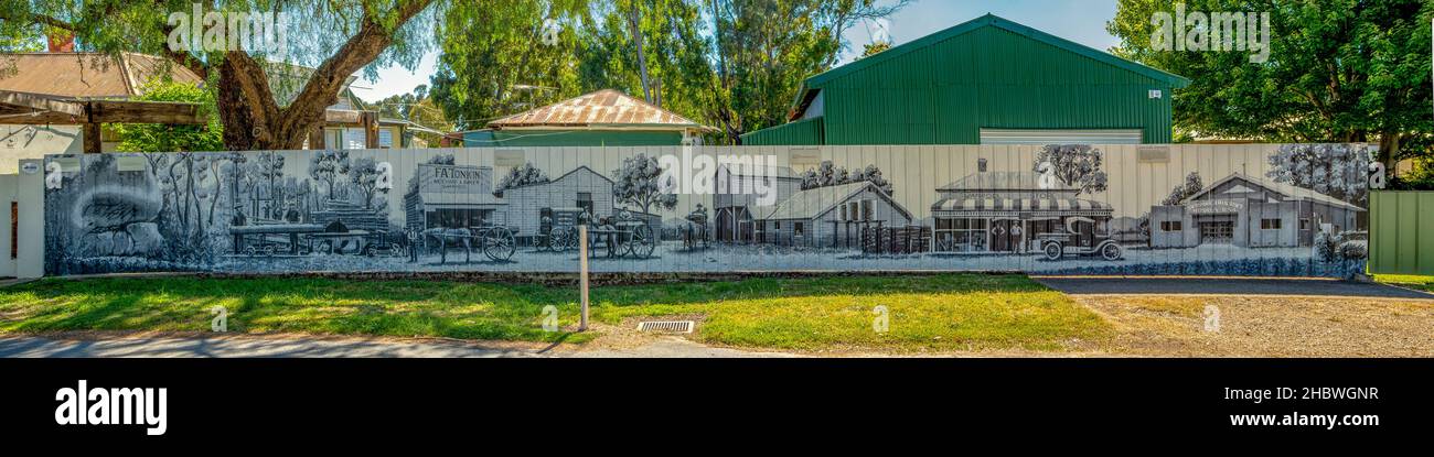 History of Swanpool Panorama, Swanpool, Victoria, Australia Stock Photo ...