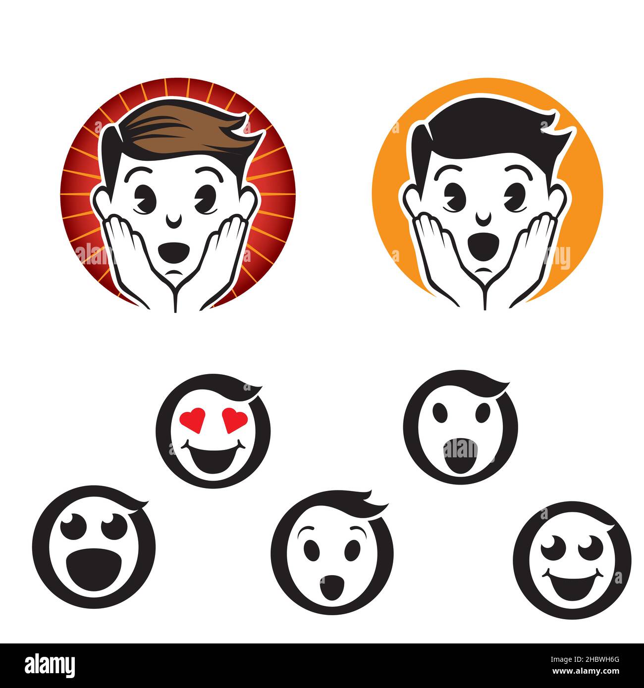 Love letter in emoji hi-res stock photography and images - Alamy