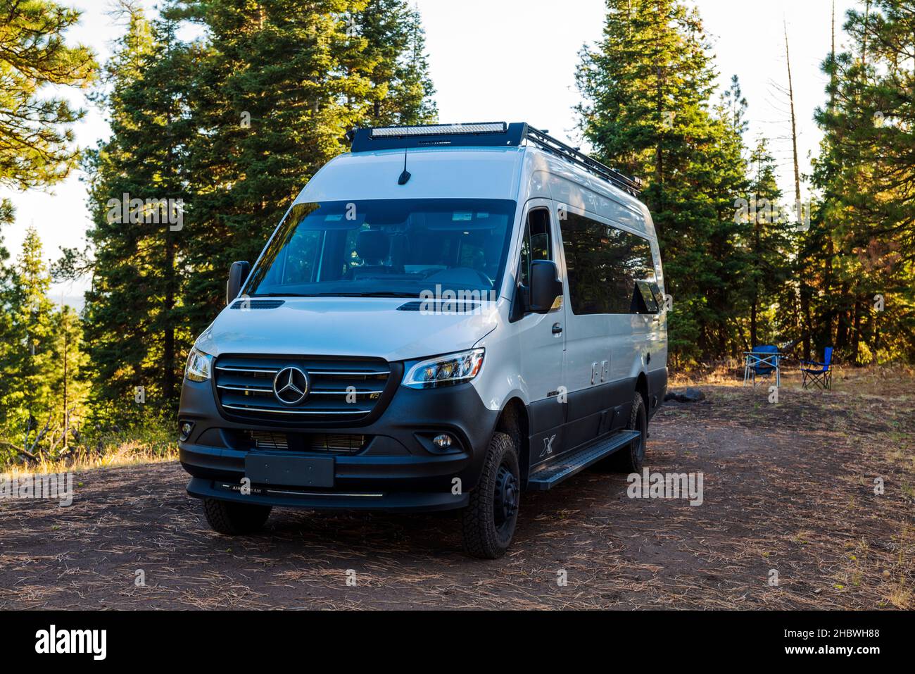 Airstream Interstate 24X campervan; disbursed camping; boondocking ...