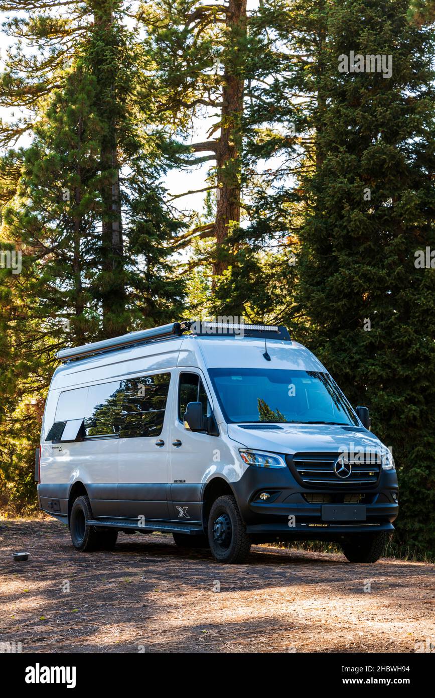 Airstream Interstate 24X campervan; disbursed camping; boondocking ...