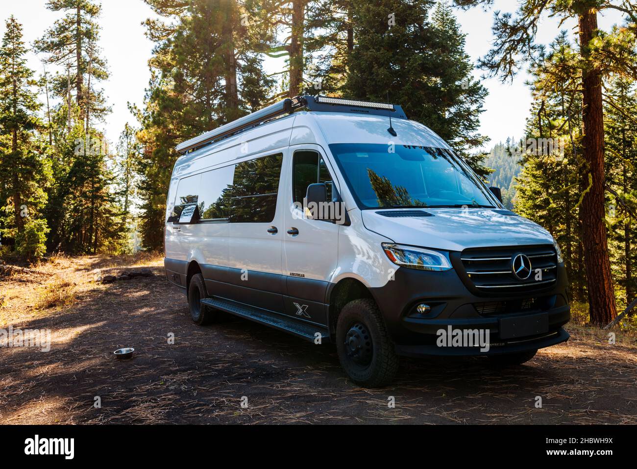 Airstream Interstate 24X campervan; disbursed camping; boondocking ...