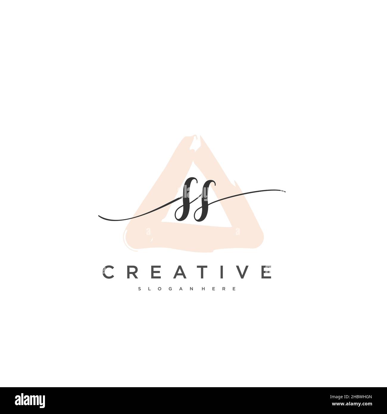 Ss signature Stock Vector Images - Alamy