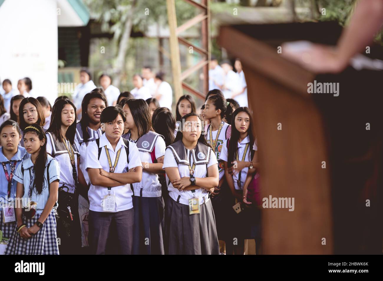 Philippines school classroom hi-res stock photography and images - Alamy