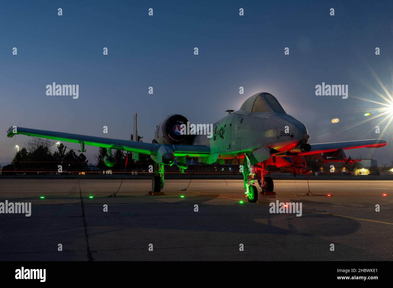An A-10 Thunderbolt II from the Idaho Air National Guard’s 190th ...