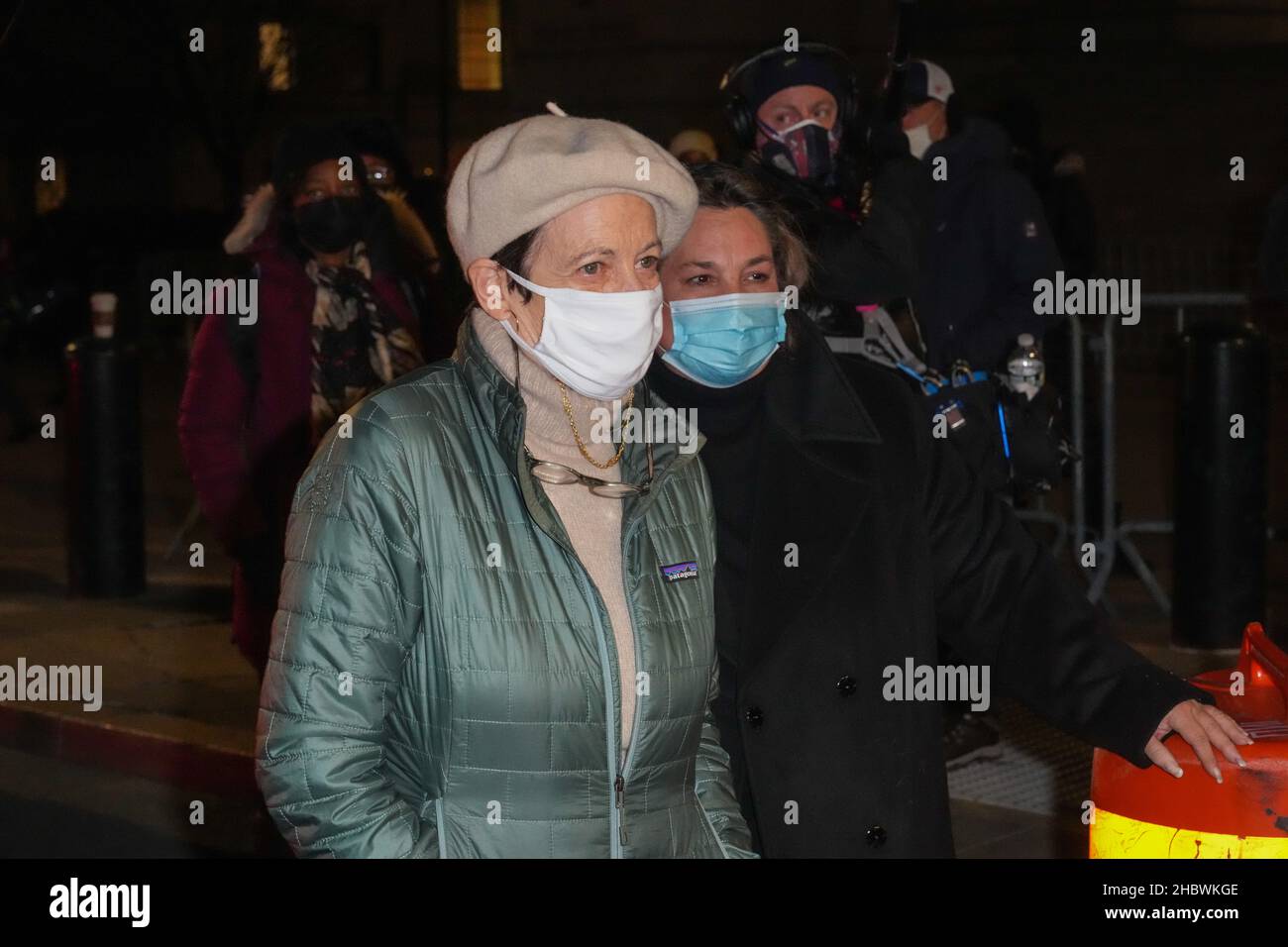 New York, United States. 21st Dec, 2021. Isabel Maxwell, sister of ...