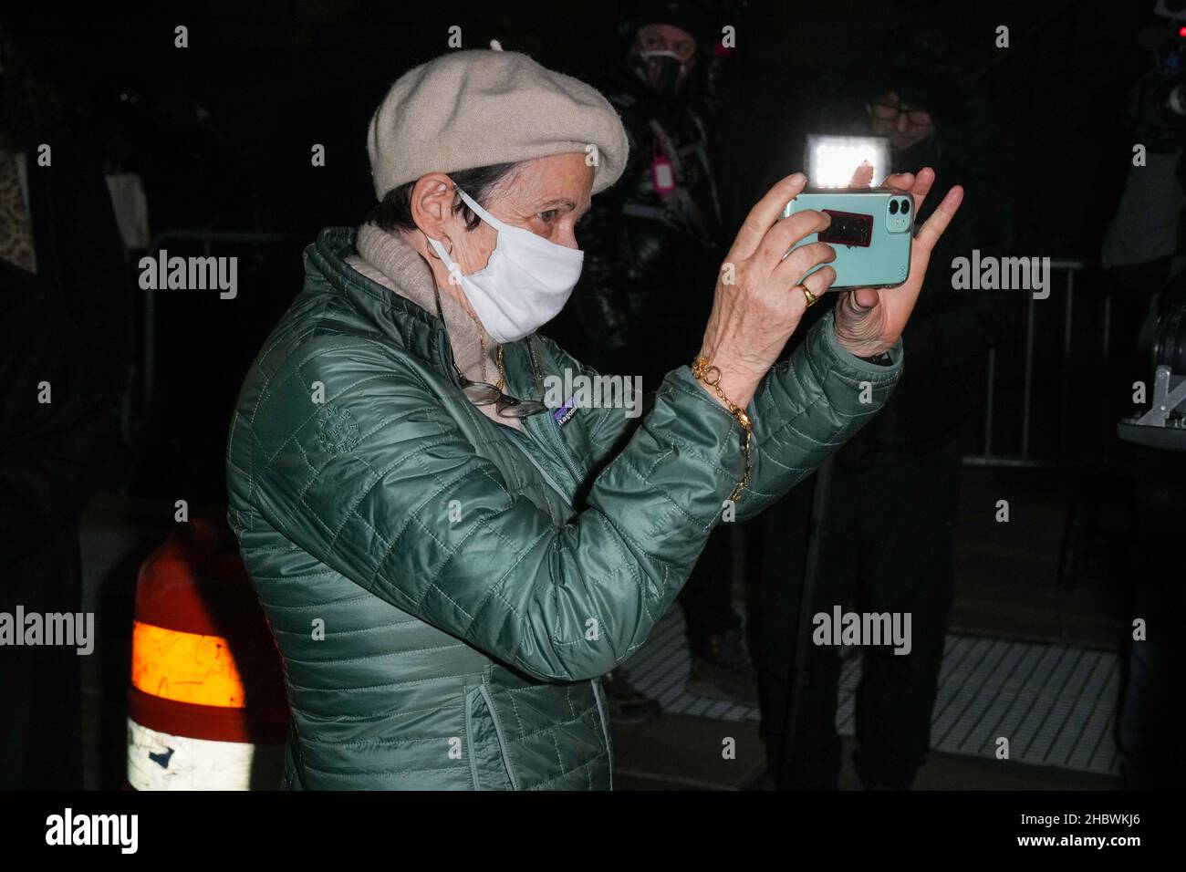 New York, United States. 21st Dec, 2021. Isabel Maxwell, sister of ...