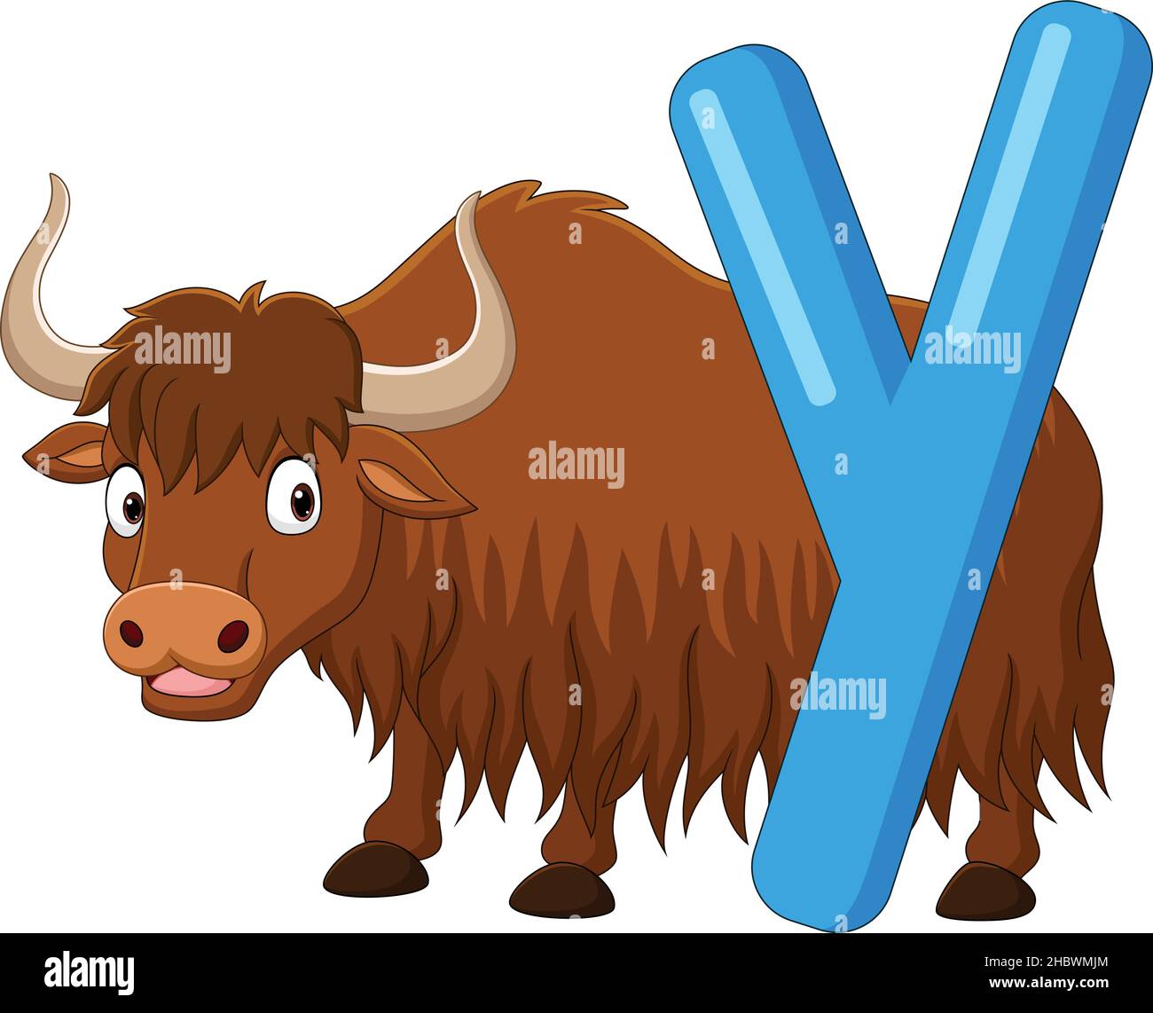 Bison kindergarten Stock Vector Images - Alamy
