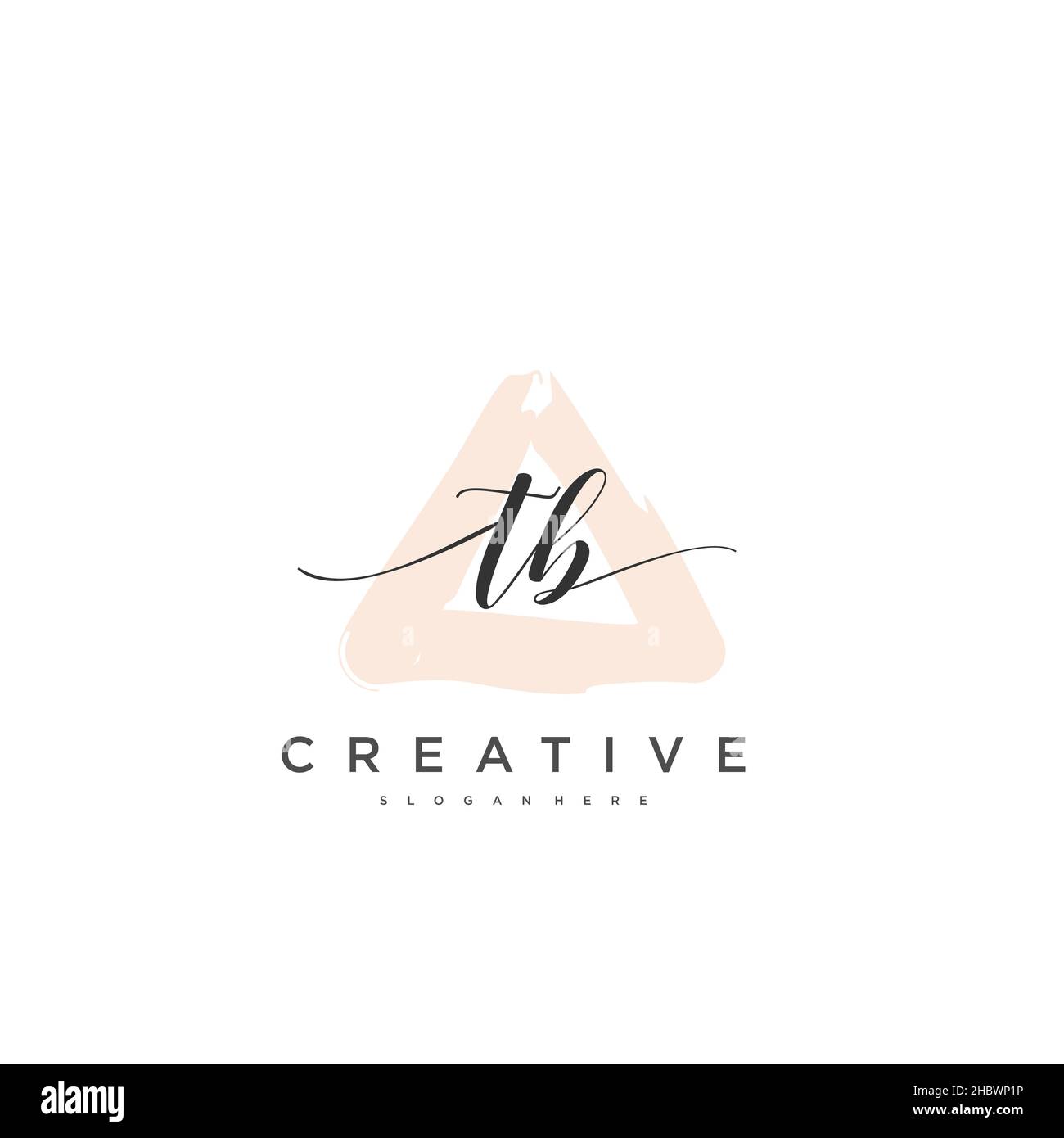 Tb modern logo hi-res stock photography and images - Alamy