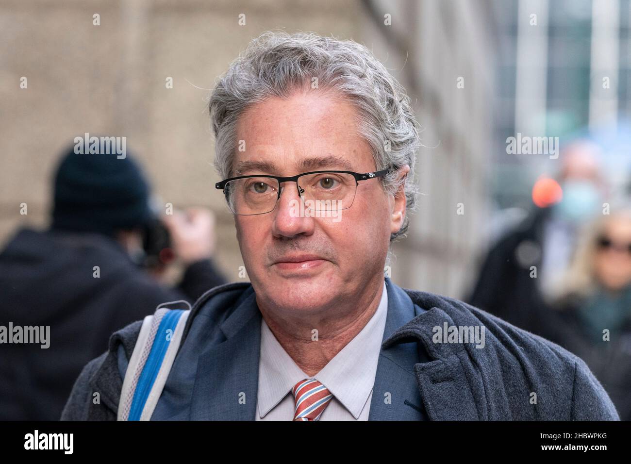 New York, NY - december 21, 2021: Jeffery Pagliuca, defense attorney ...