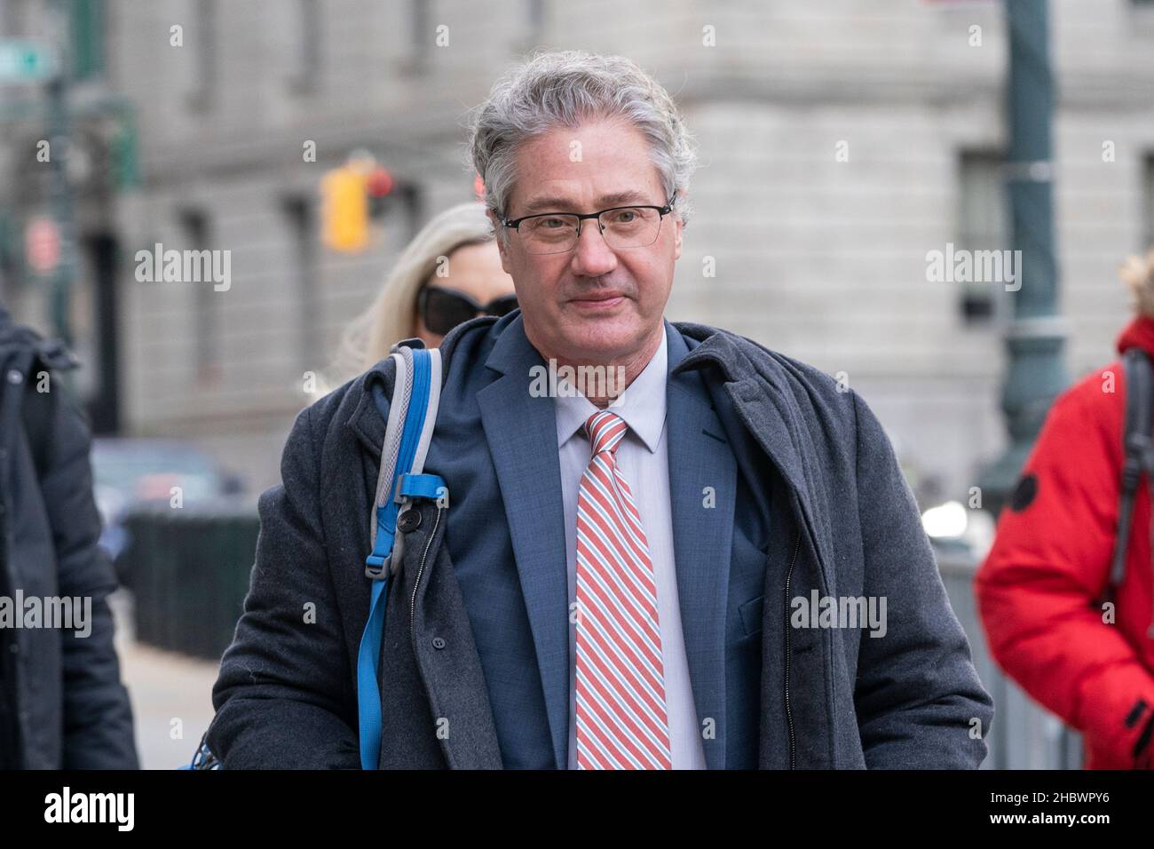 New York, USA. 21st Dec, 2021. Jeffery Pagliuca, defense attorney for ...