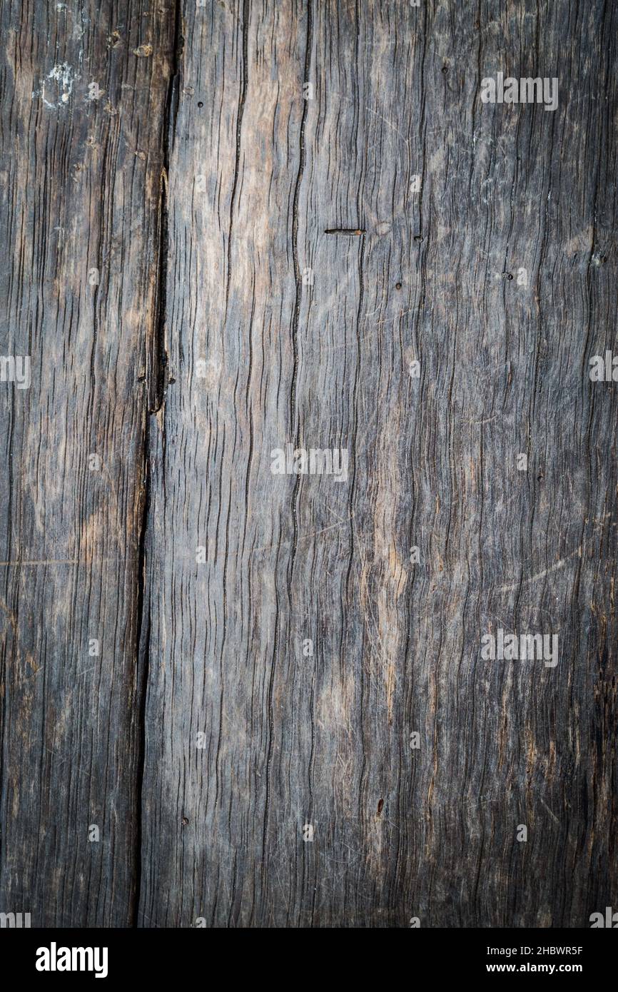 Abstract background of old dark wood texturebackground Stock Photo - Alamy