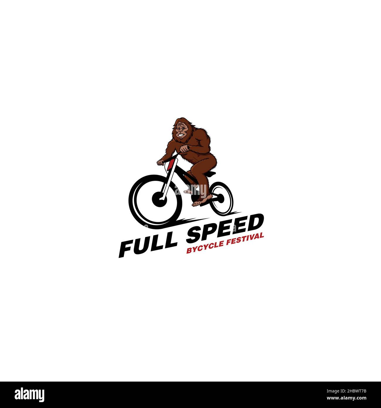 Modern design flat colorful Full Speed logo design Stock Vector Image ...