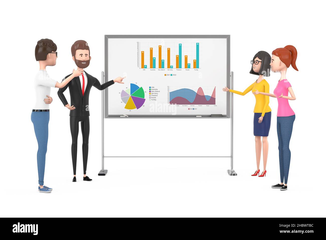 Female ceo cartoon hi-res stock photography and images - Alamy