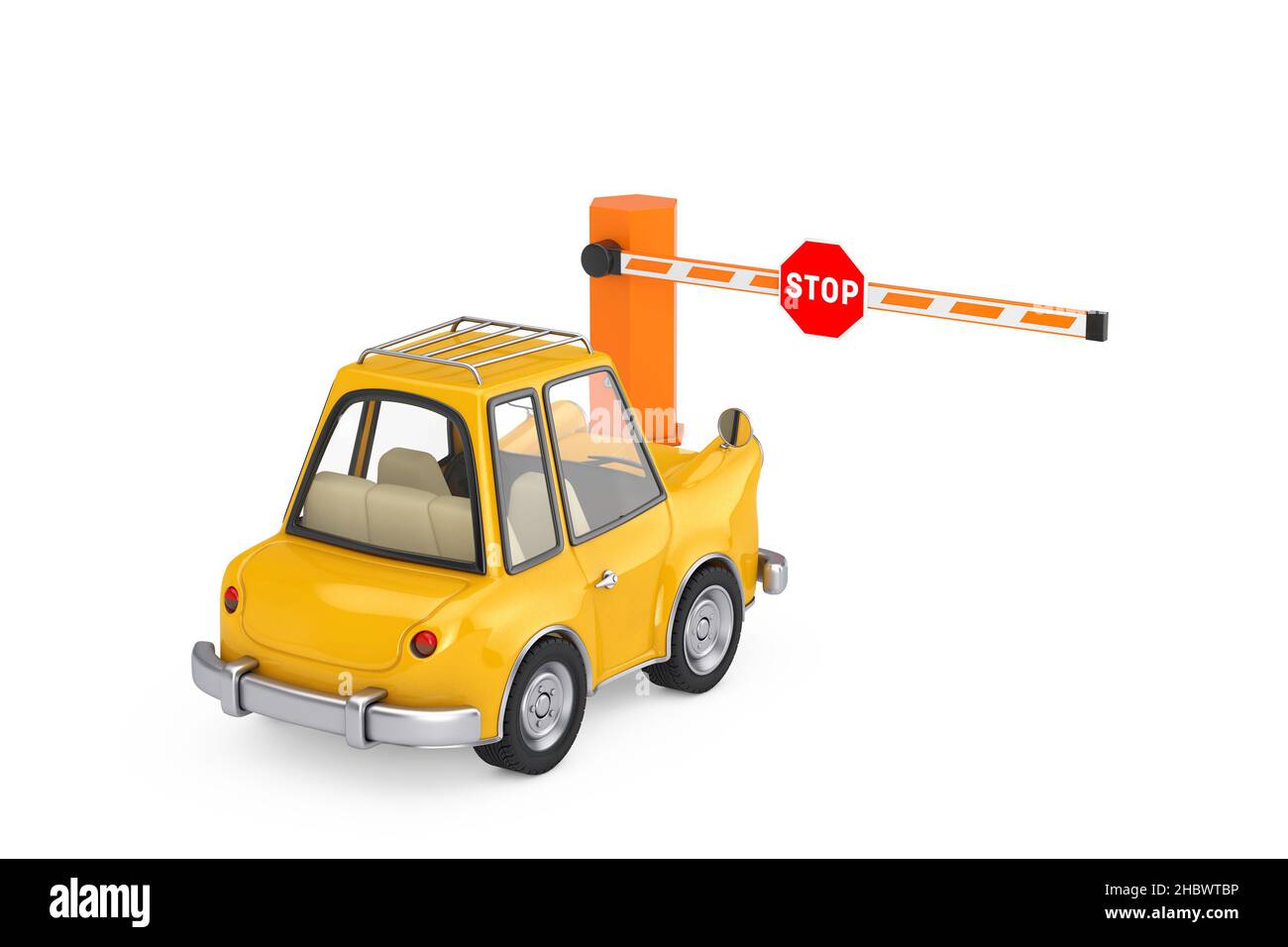 Funny traffic scene Cut Out Stock Images & Pictures - Alamy