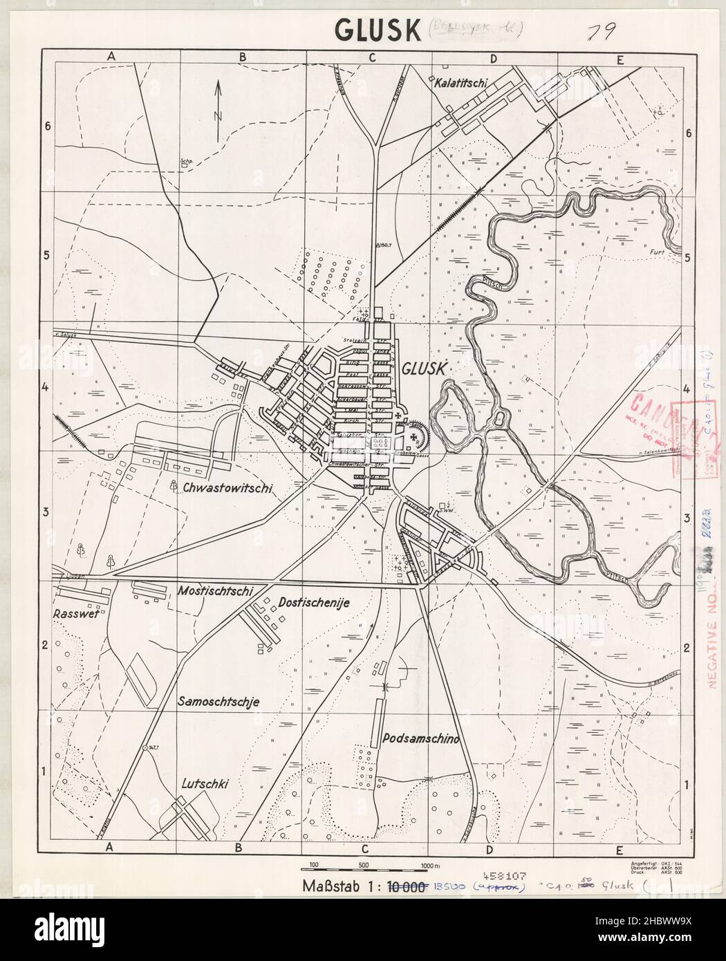 Glusk maps hi-res stock photography and images - Alamy