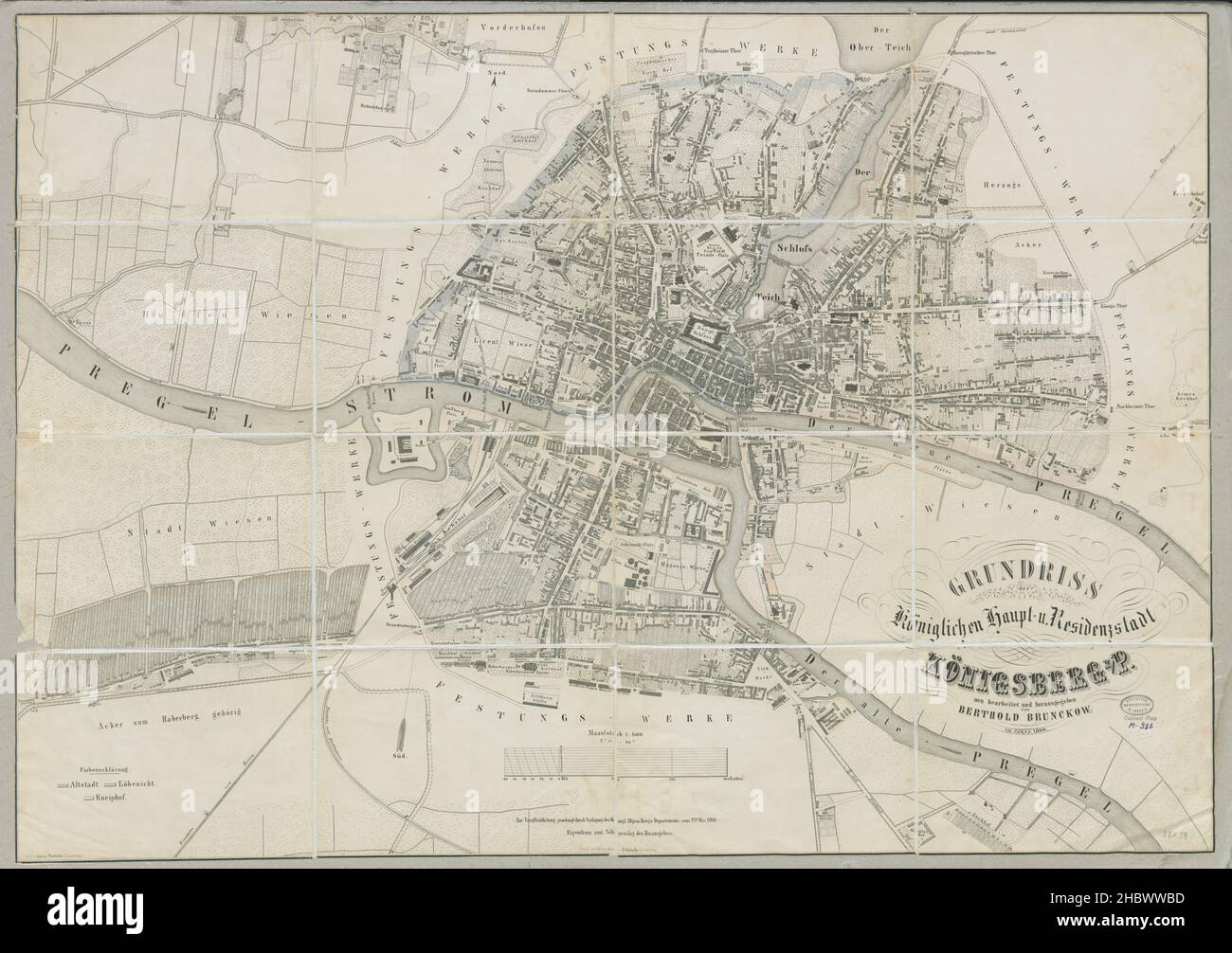 Vintage kaliningrad maps hi-res stock photography and images - Alamy