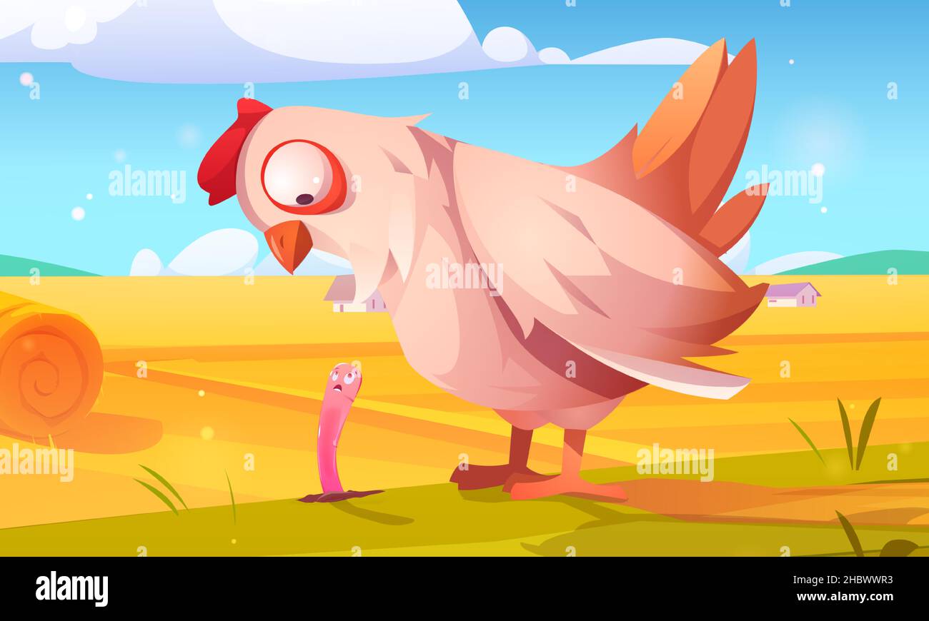 Hay bale worm farm Stock Vector Images - Alamy