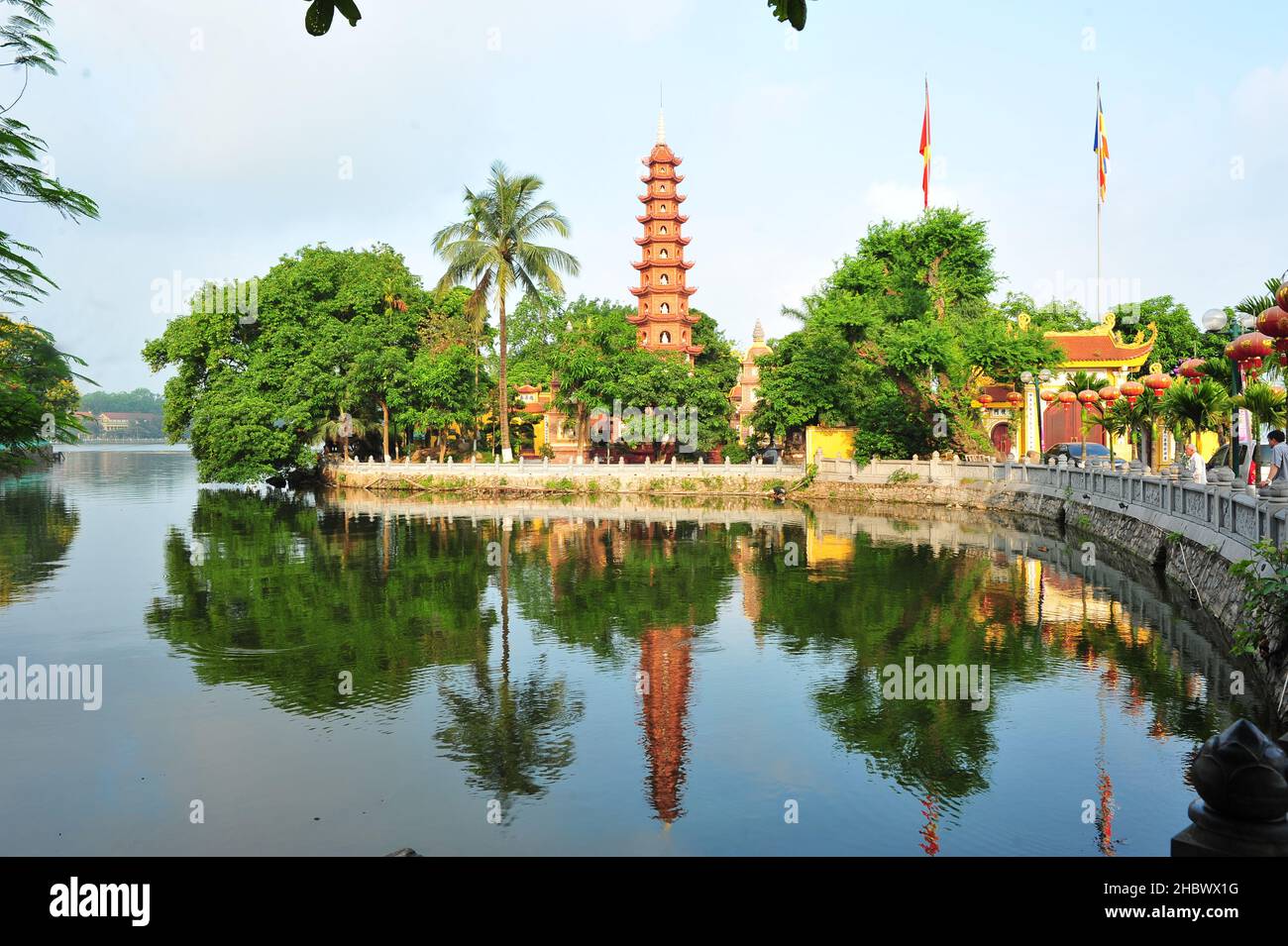Tran Quoc Temple Stock Photo - Alamy