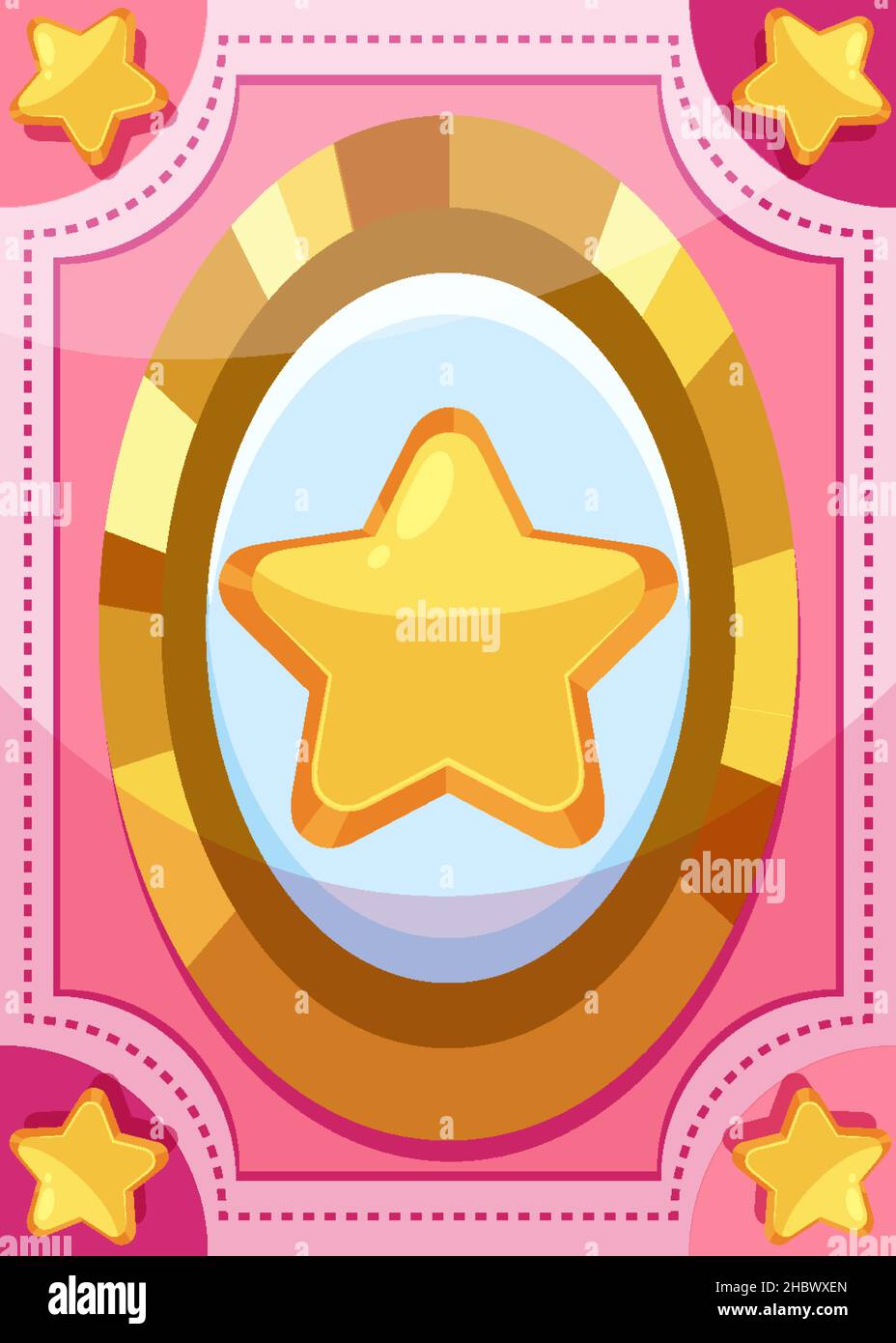 Kids playing card game Stock Vector Images - Alamy