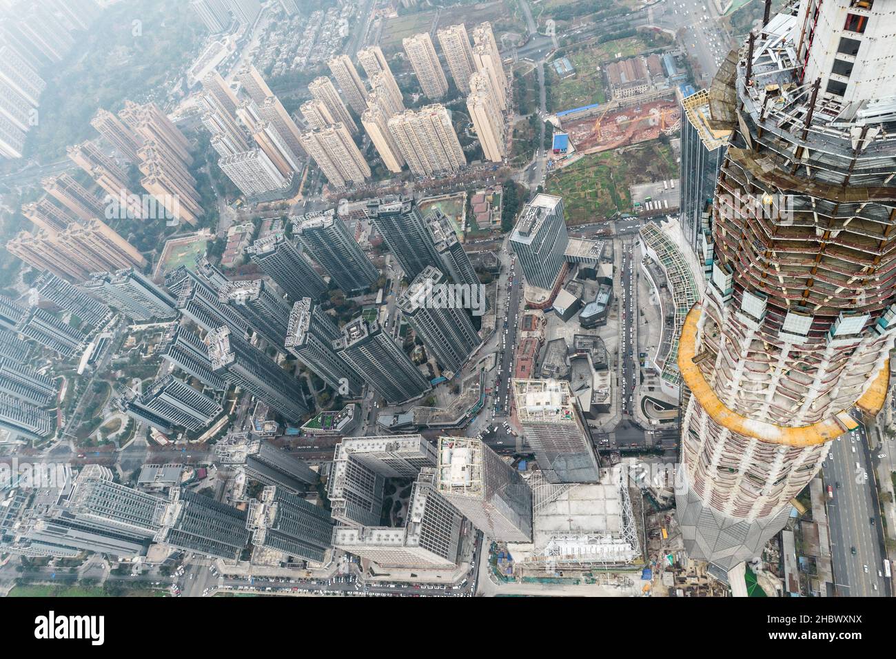 Sichuan chengdu aerial photography hi-res stock photography and images ...