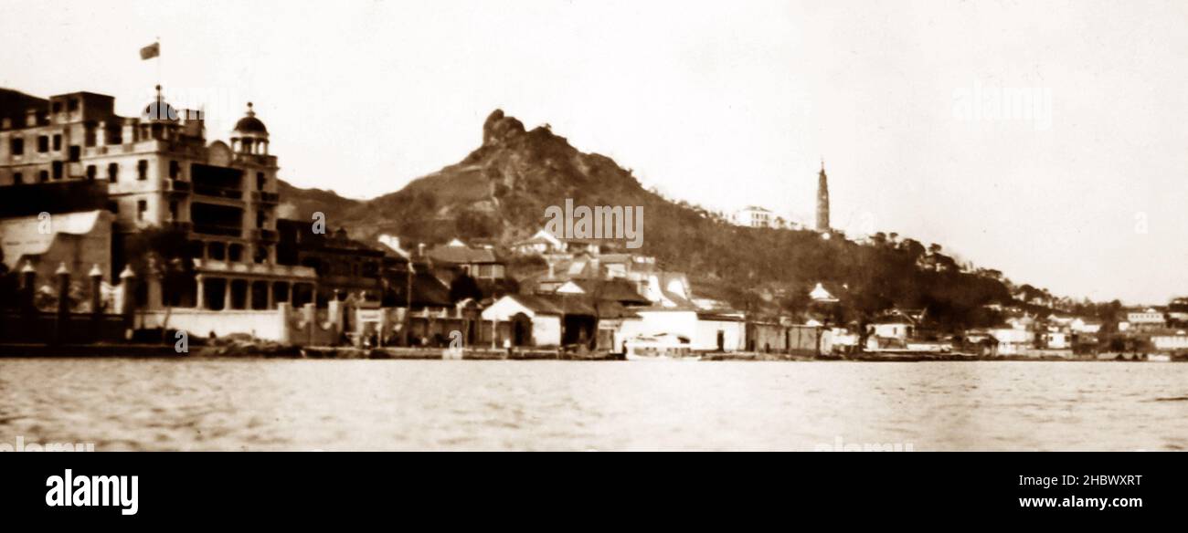 Needle Pagoda, Hangzhou, China, early 1900s Stock Photo - Alamy