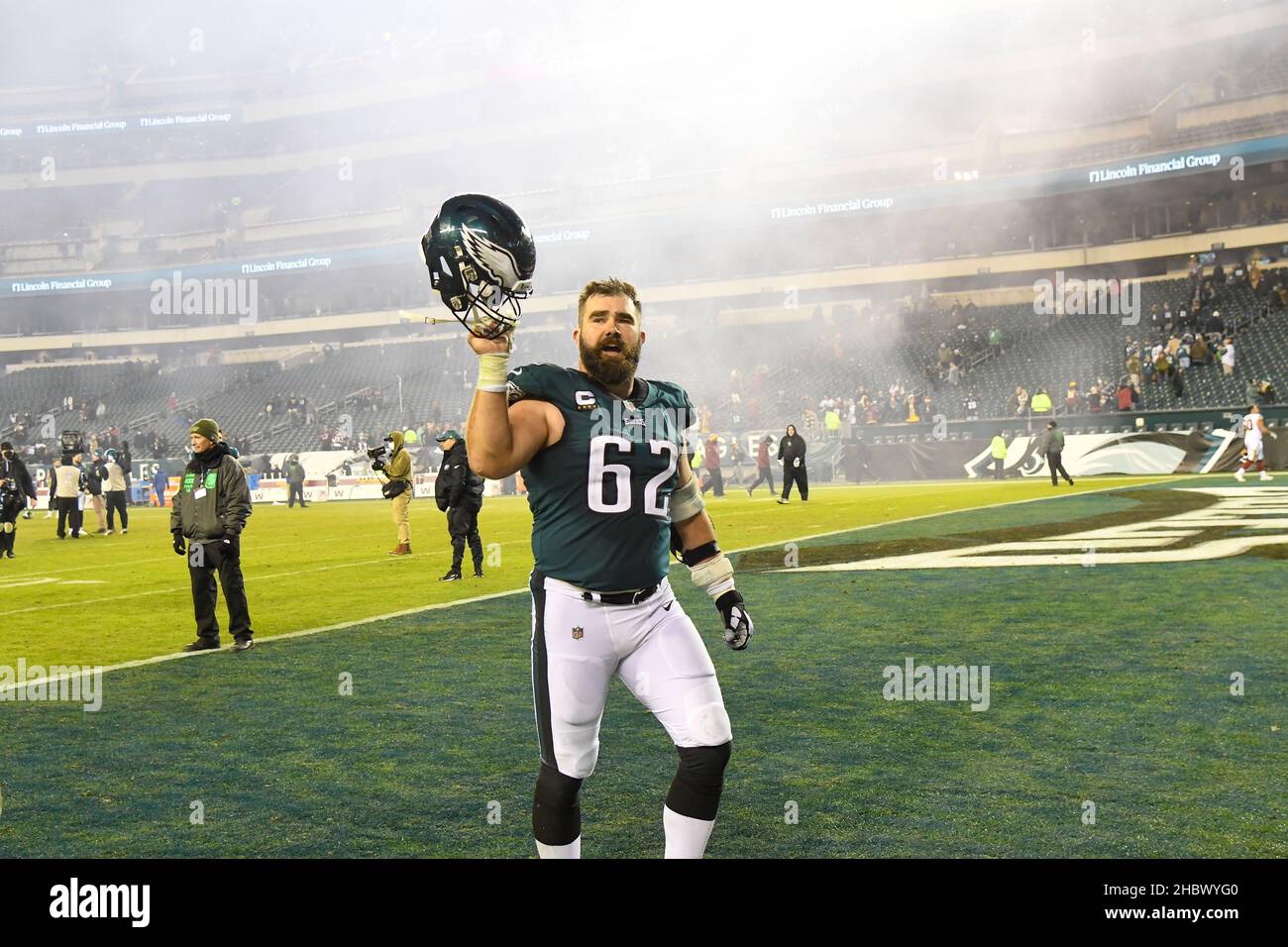 Jason kelce eagles 2021 hi-res stock photography and images - Alamy