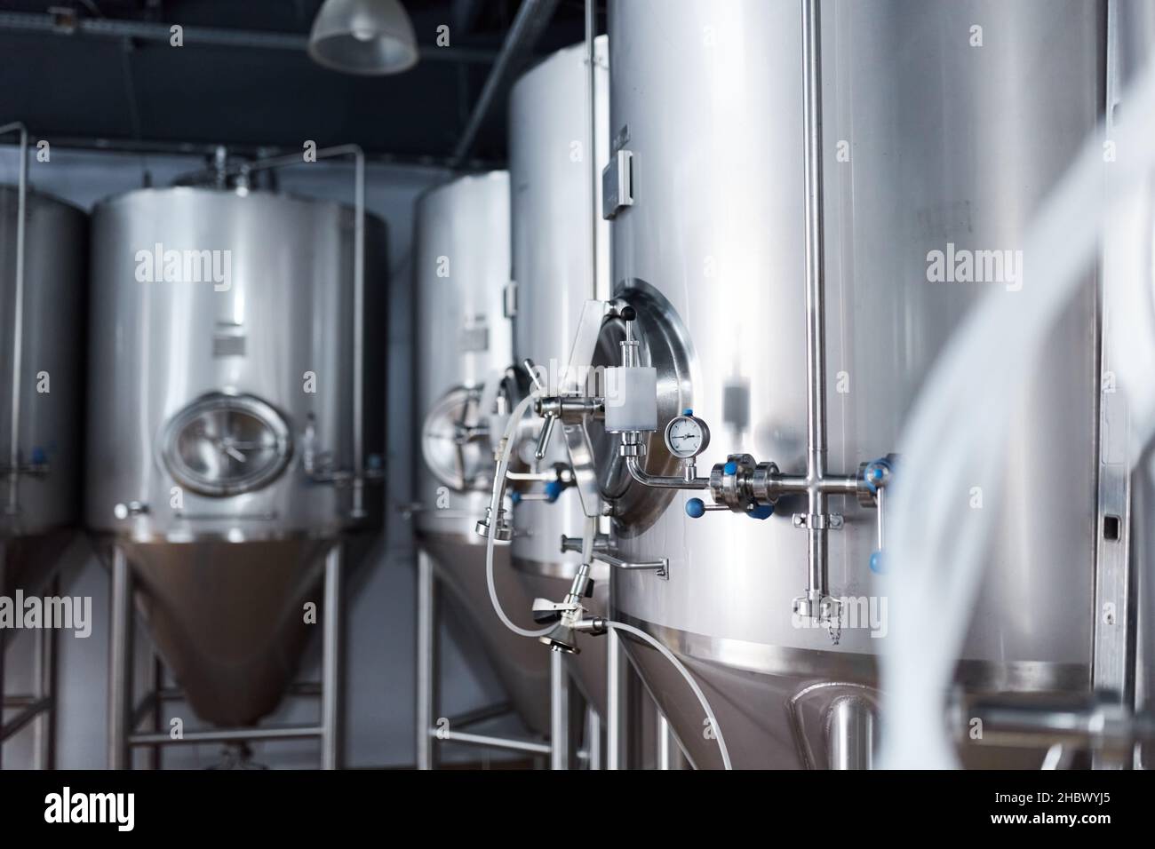 Equipment for the production of craft beer, containers for fermentation ...