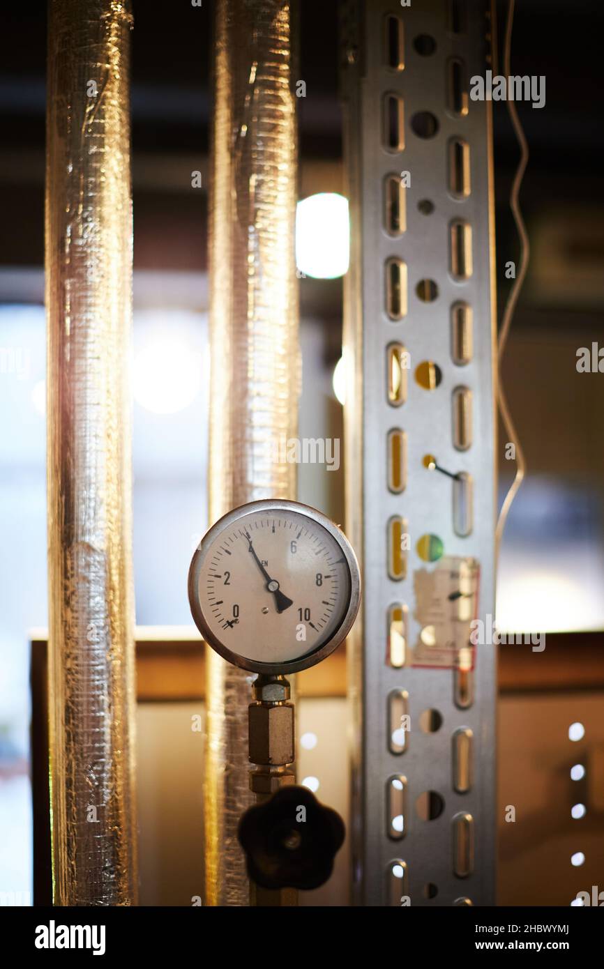 Steam Pressure Gauge High Resolution Stock Photography and Images - Alamy