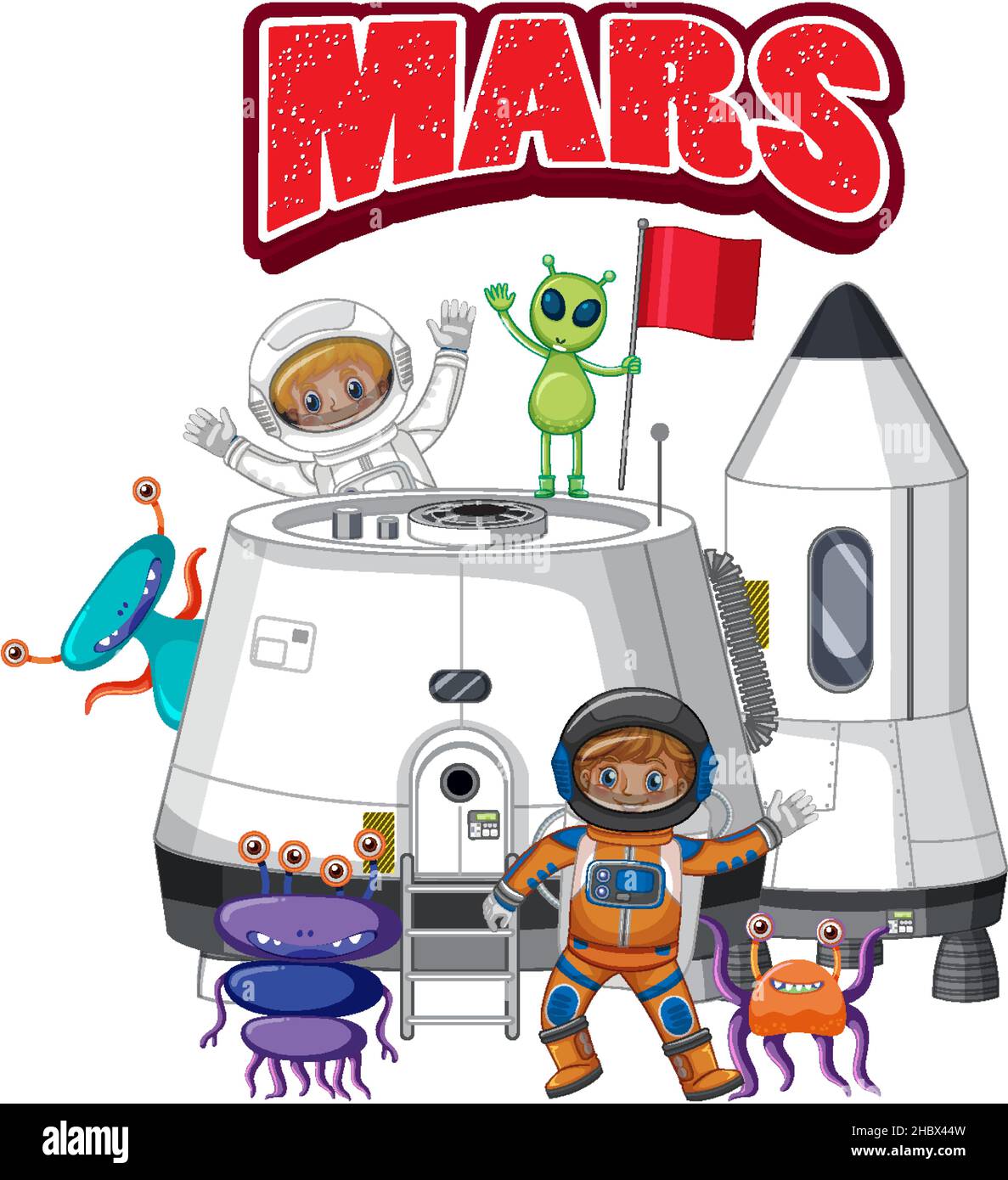 Spaceship letters Stock Vector Images - Alamy