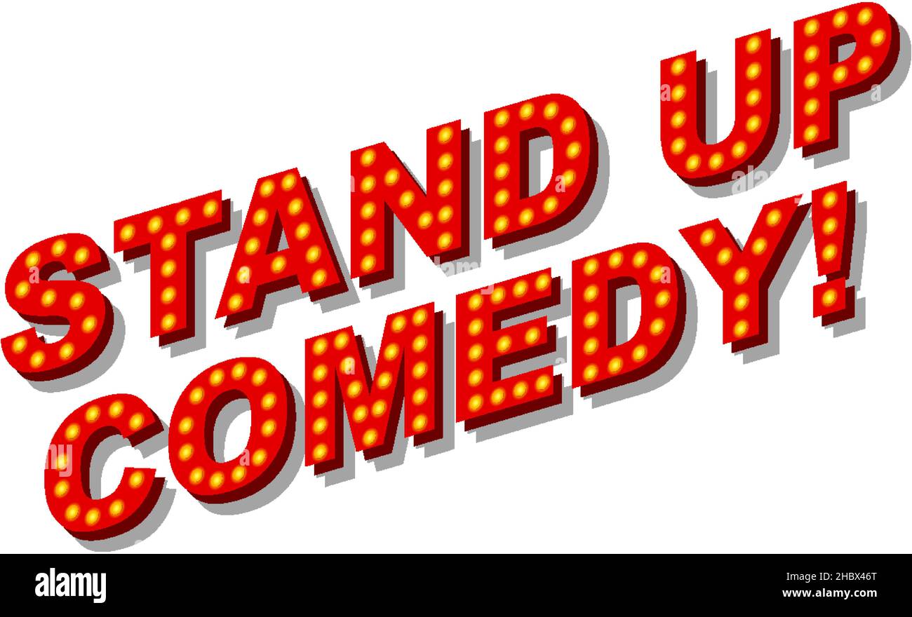Stand Up Comedy banner design illustration Stock Vector Image & Art - Alamy