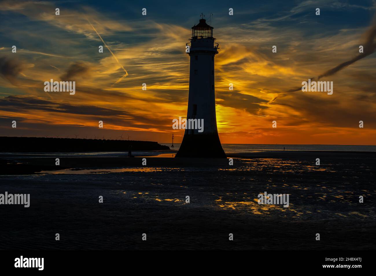 Behind the Lighthouse to capture the glow and glorious colours of the ...