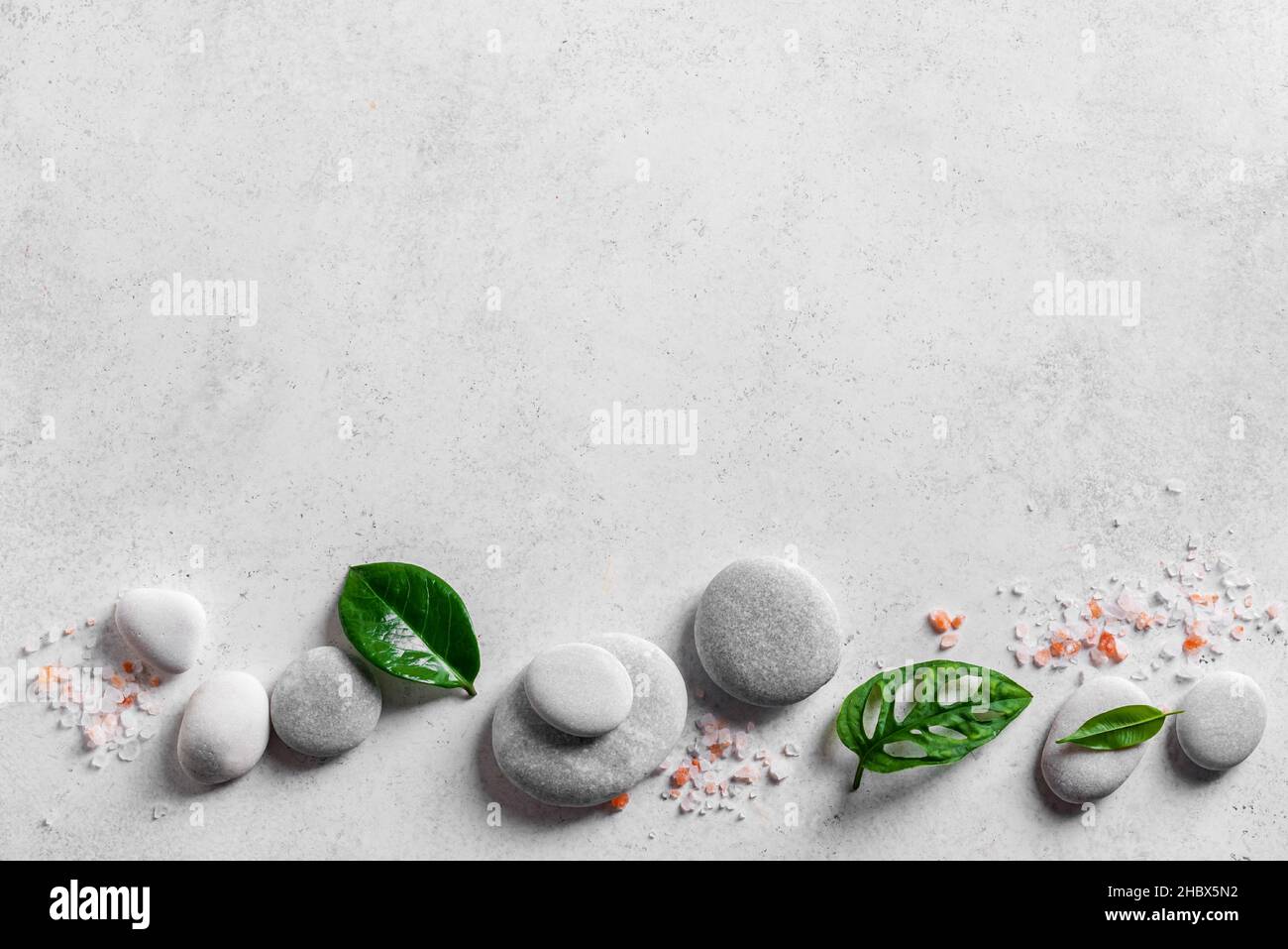 Zen Grey Green Background