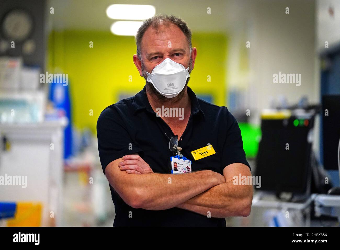 Dr Tom Best, a consultant in the critical care unit at King's College ...