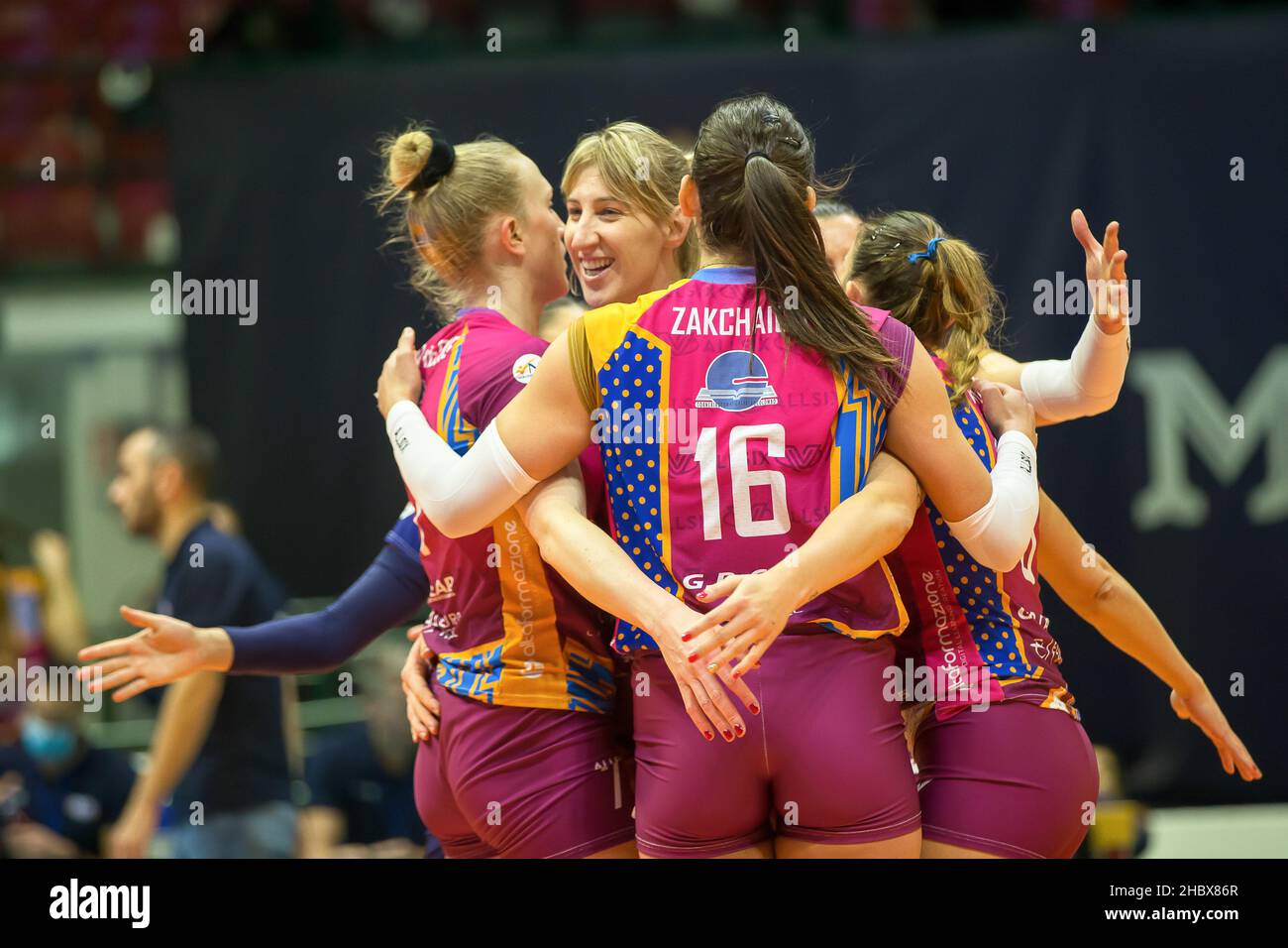 Arena di Monza, Monza, Italy, December 21, 2021, Happiness of BRANKICA ...