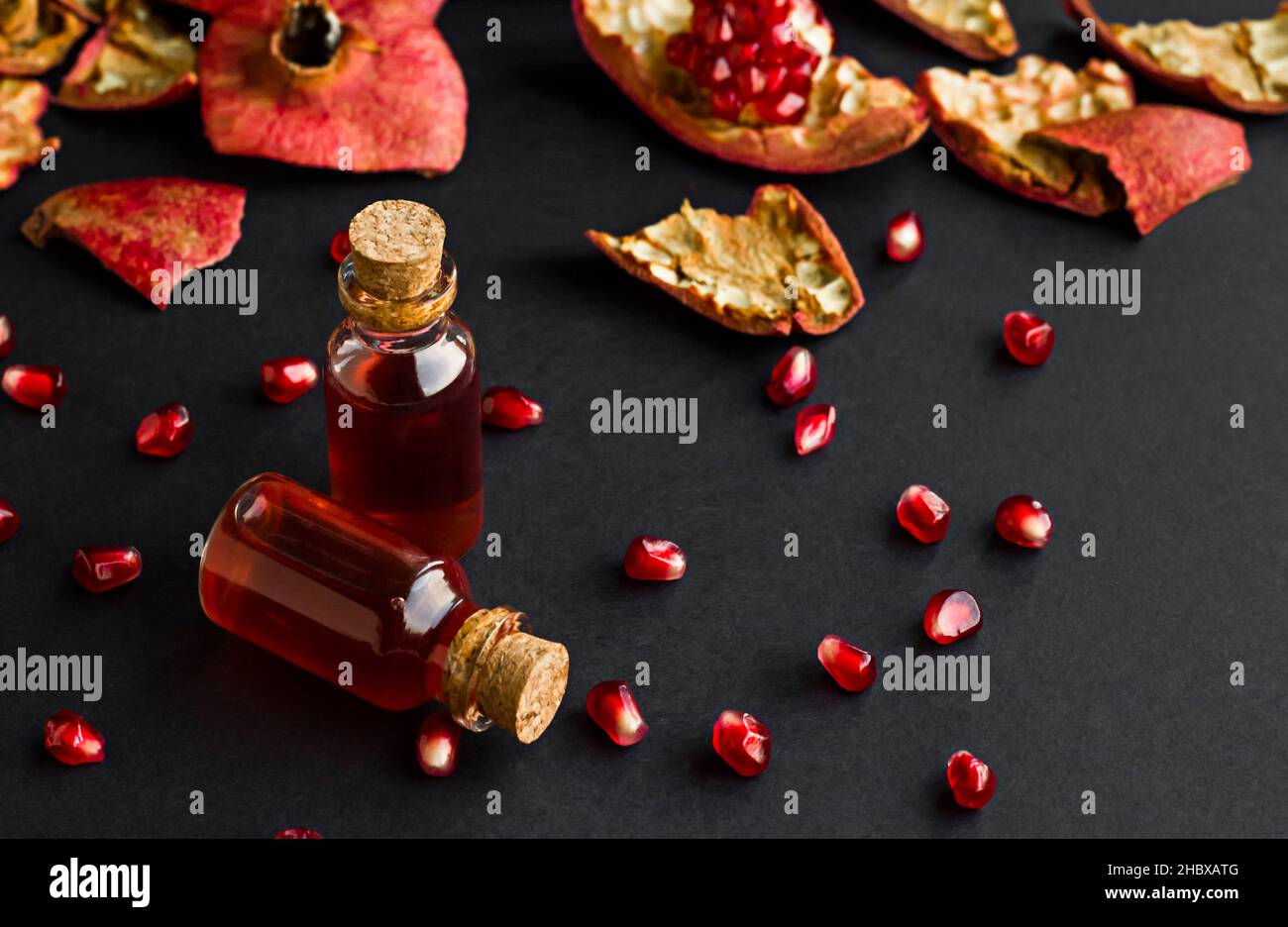 Dried pomegranate shells hi-res stock photography and images - Alamy