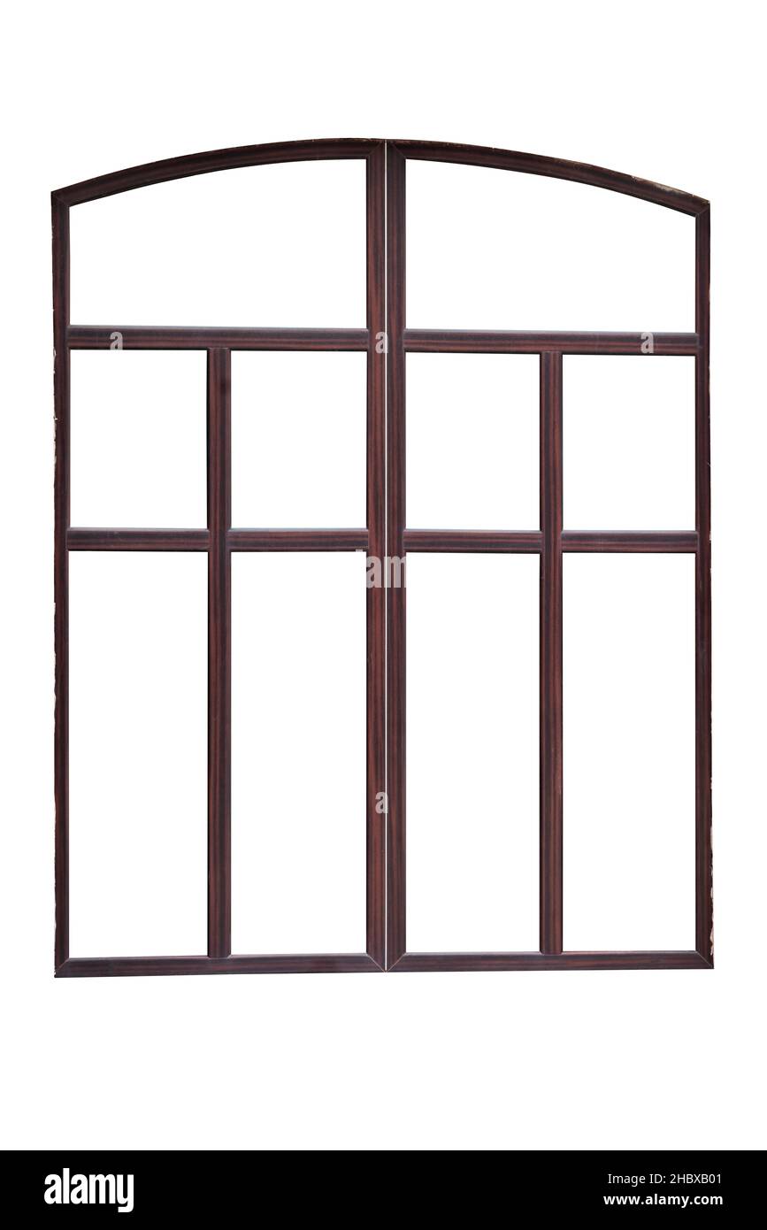 White window on old Cut Out Stock Images & Pictures - Alamy