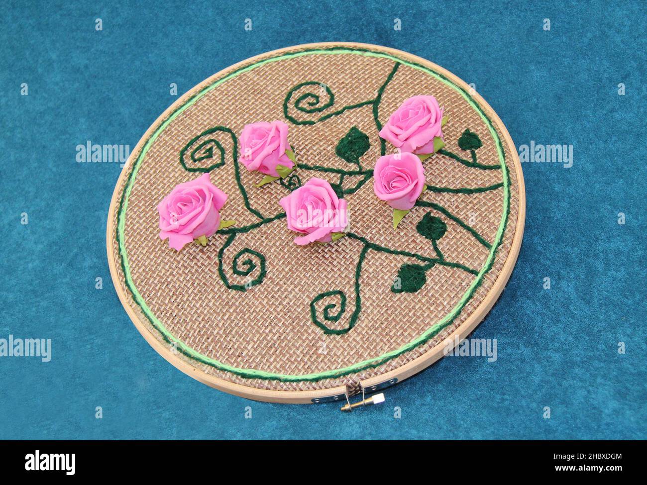 Embroided stitch hi-res stock photography and images - Alamy