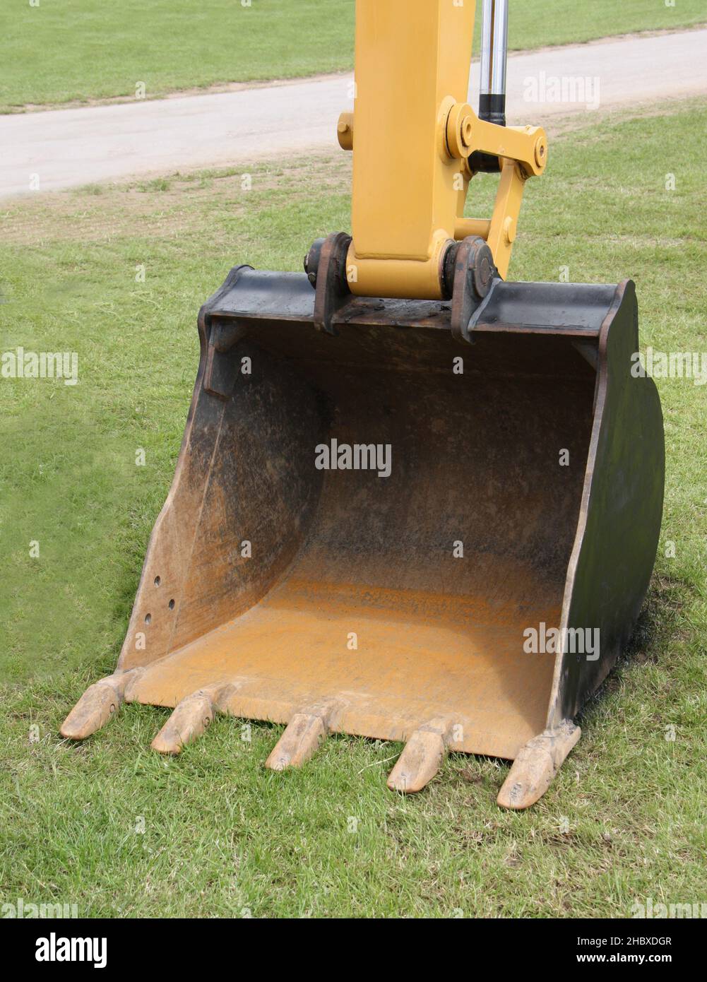 The Bucket of a Hydraulic Mechanical Excavator Stock Photo - Alamy