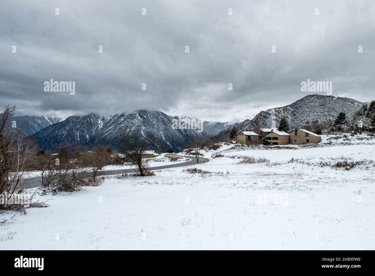 Andorra winter hi-res stock photography and images - Alamy