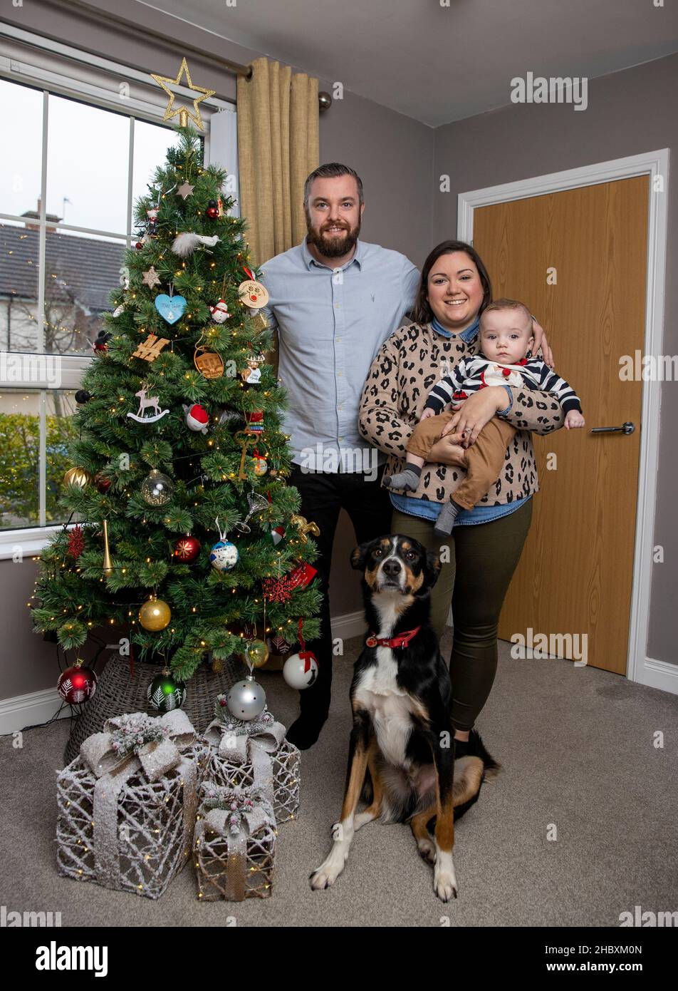 Martin and Gillian Johnston with their son Robert 'Robbie' Johnston and ...