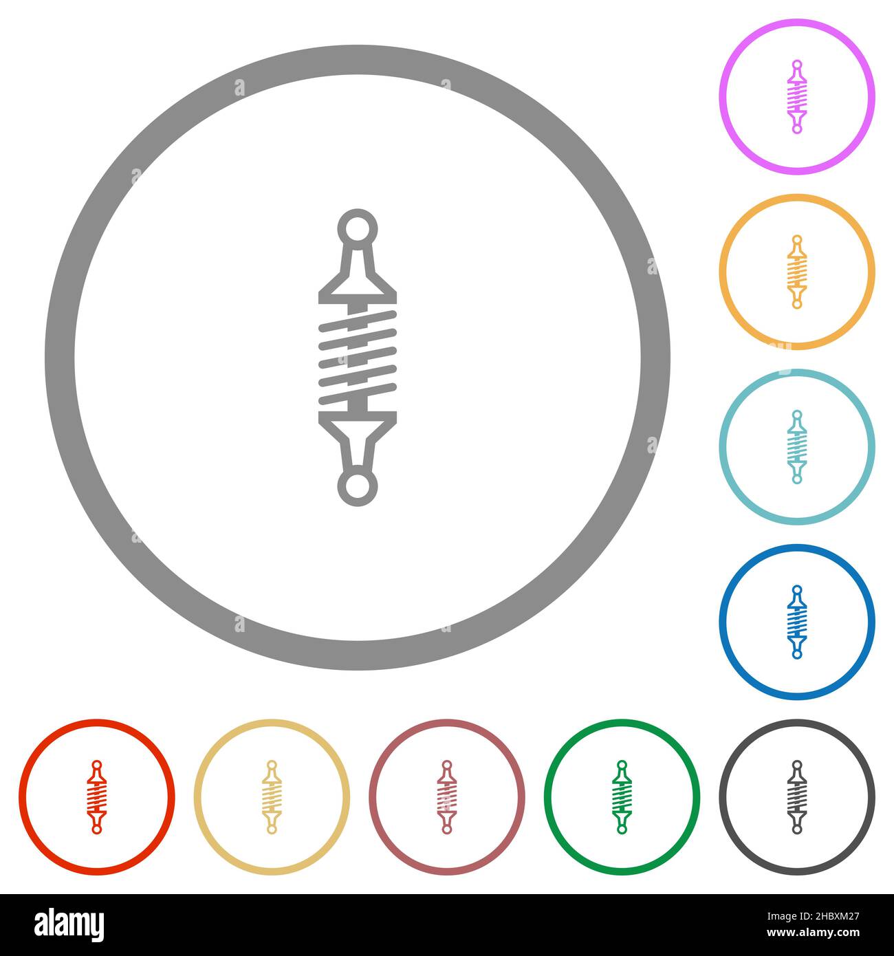 Suspension frames Stock Vector Images - Alamy