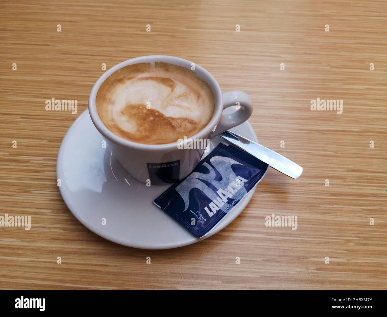 Lavazza logo hi-res stock photography and images - Alamy