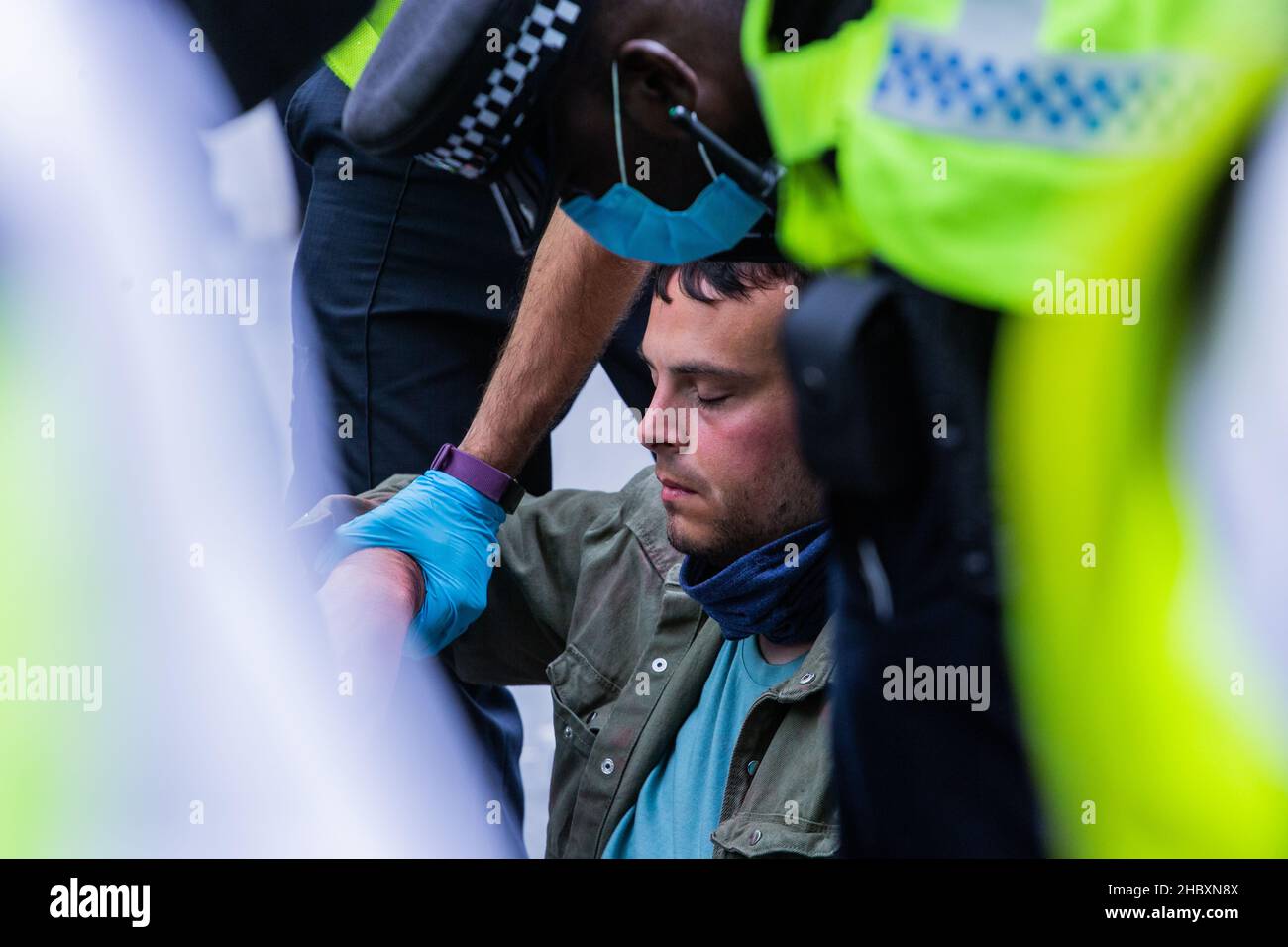 Female Animal Rebellion Activist High Resolution Stock Photography and ...