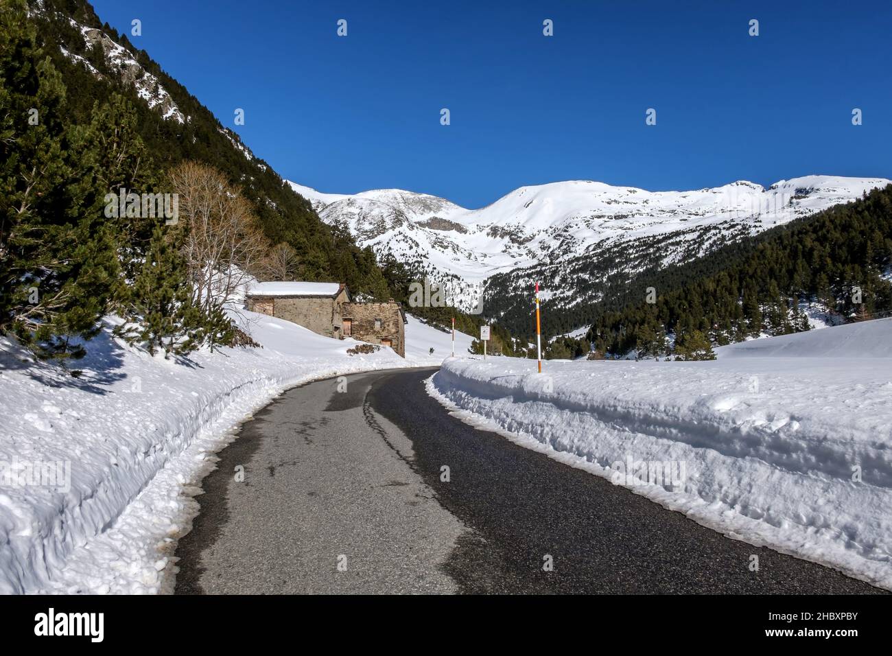 Andorra is one of the snowiest places in the Pyrenees. It is therefore ...